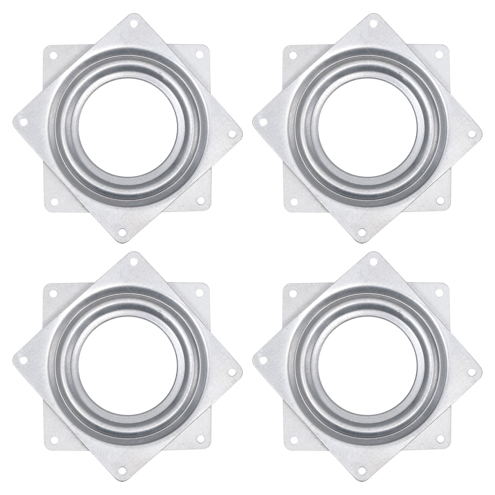 Uxcell Lazy Susan Hardware, 4 Pack 3 Inch Iron Square Ball Bearing ...