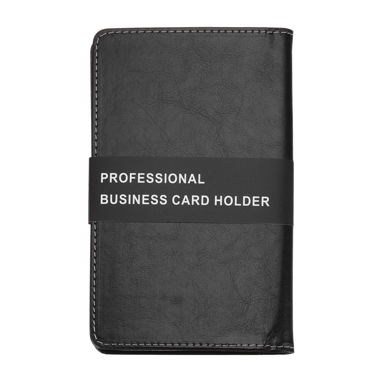 Uxcell Leather Business Card Holder, Business Card Book Organizer Name ...