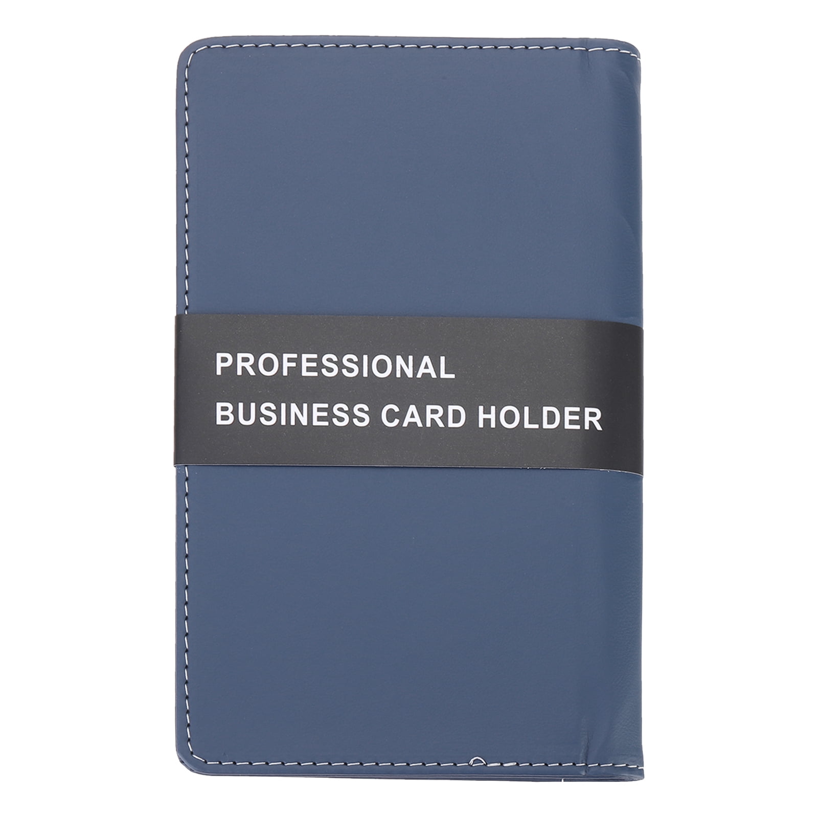 Uxcell Leather Business Card Holder, Business Card Book Organizer Name ...