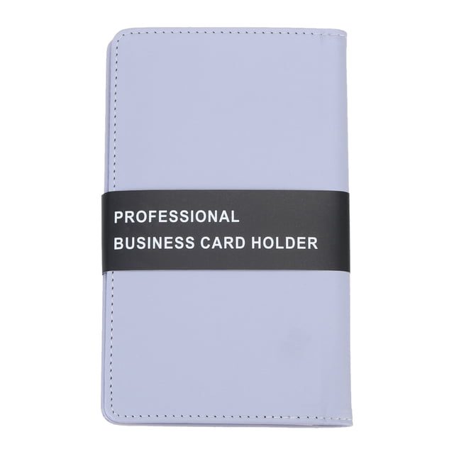 Uxcell Leather Business Card Holder, Business Card Book Organizer Name ...