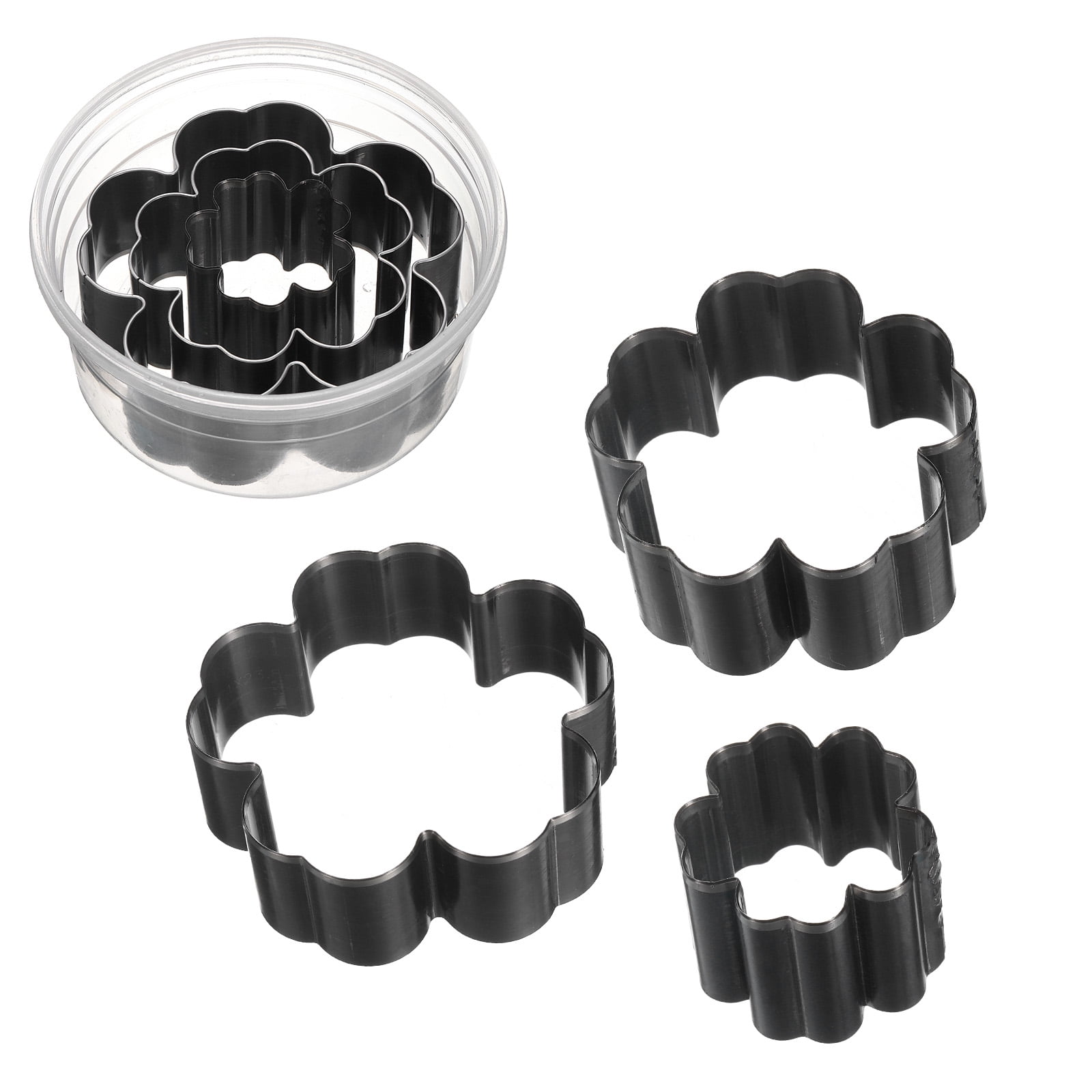 Uxcell Leather Flower Shape Punch Cutter Set 8 Sizes Leather Hollow ...