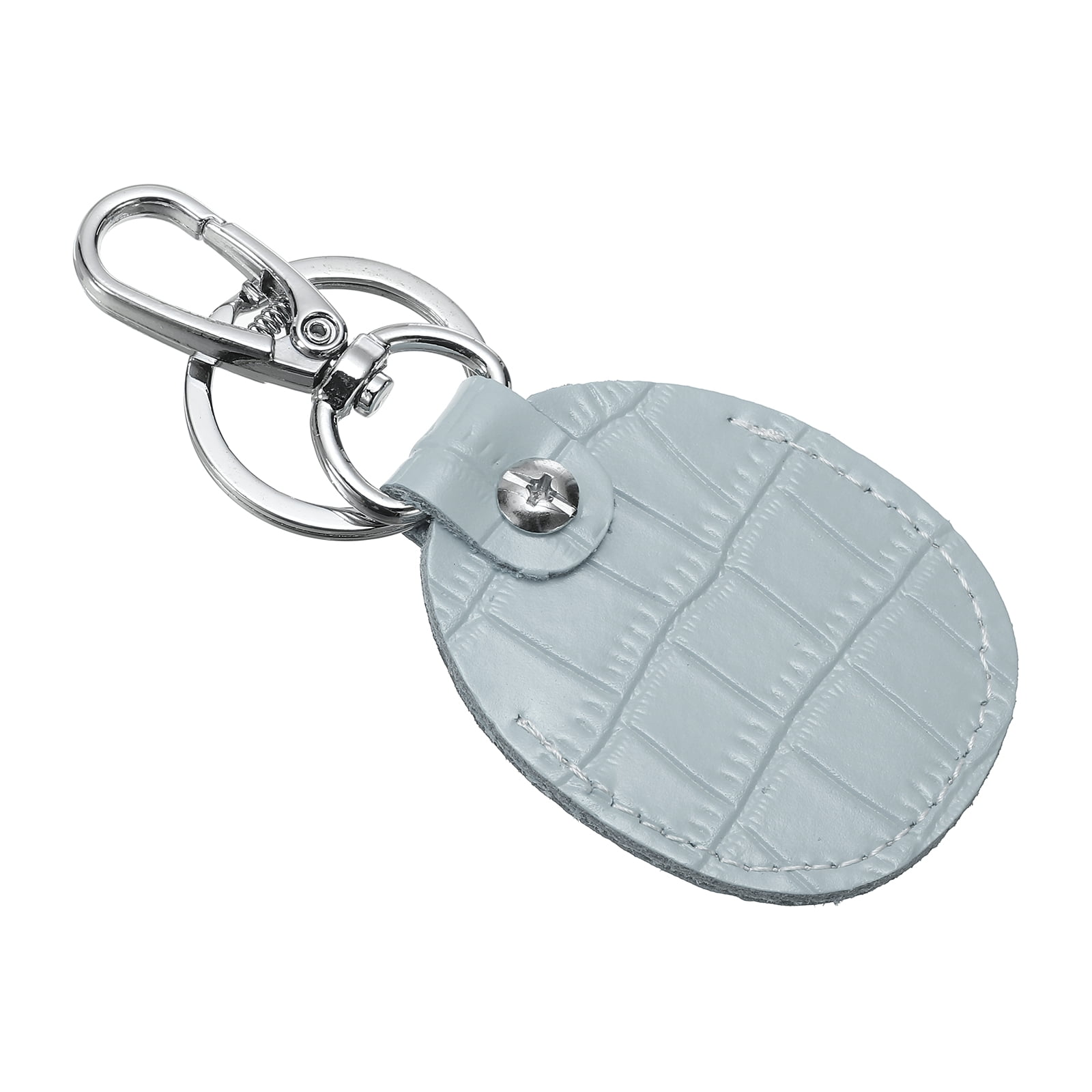 Uxcell Leather Key Fob, Genuine Leather Keys Cover RFID Key Fob ...