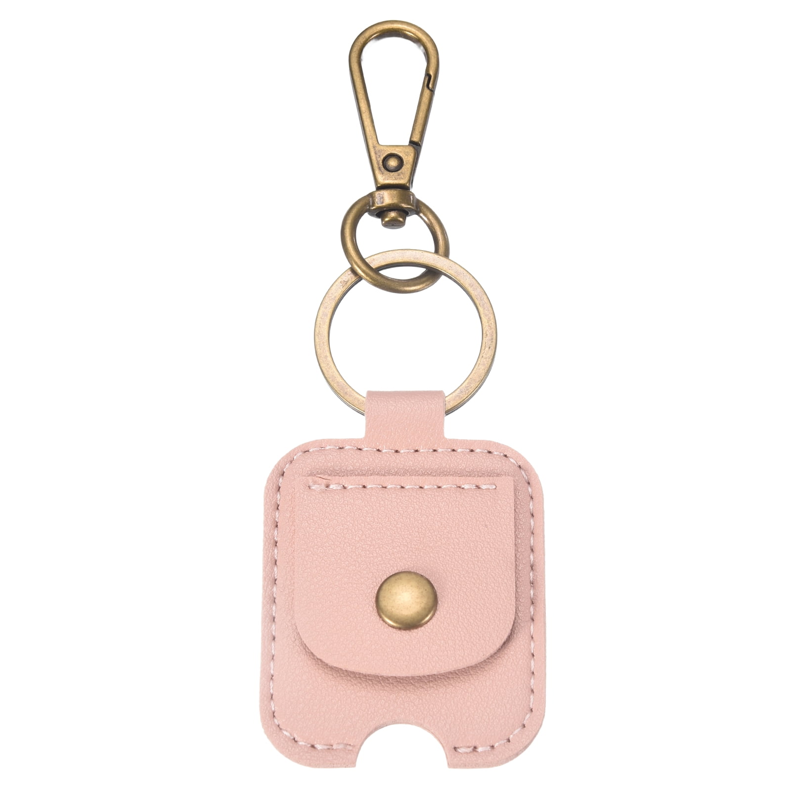 Uxcell Leather Key Sleeve (Pink) - Car Key Cover, PU Car Key Protector ...