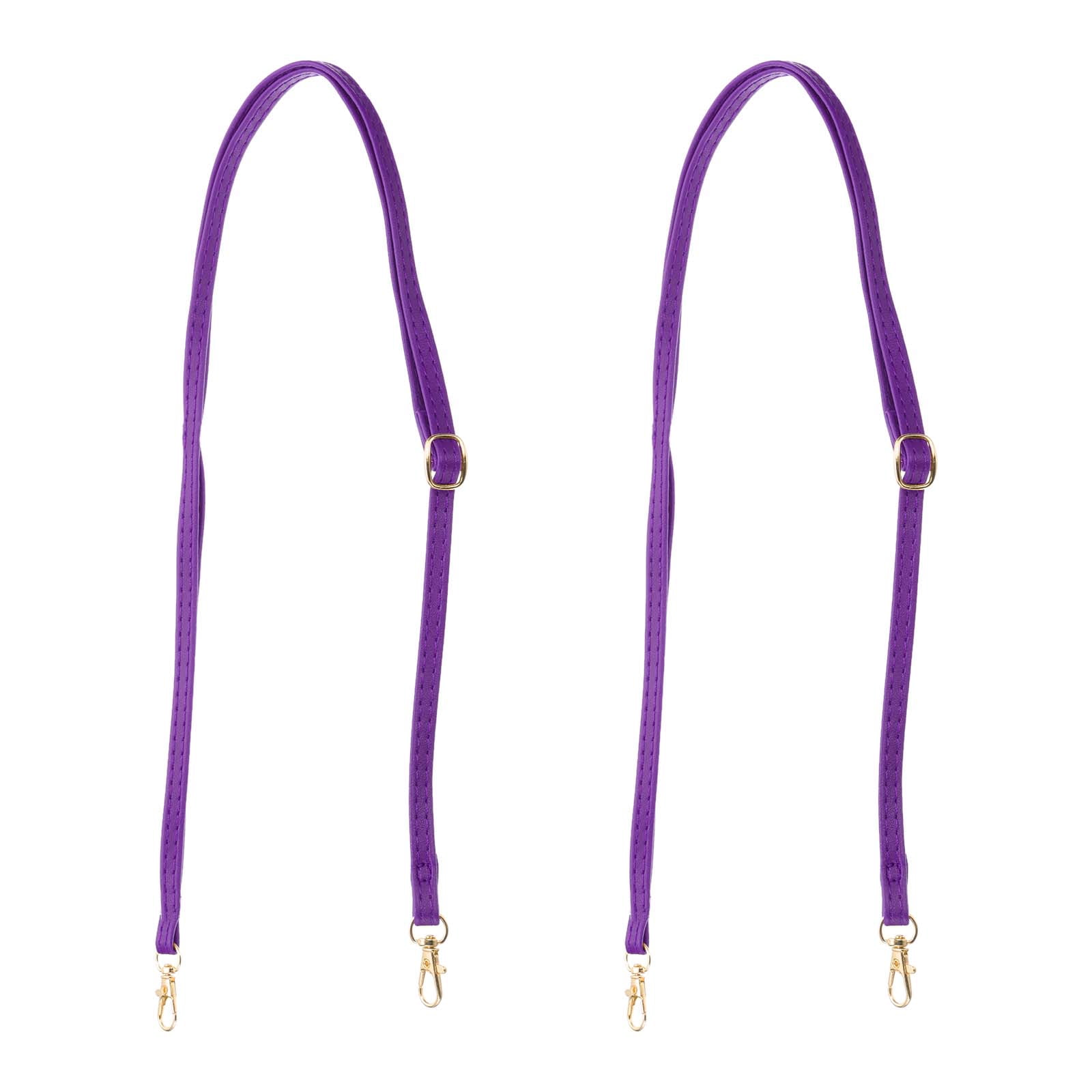 Uxcell Leather Purse Handle Strap, 2 Pcs 51 Inch Adjustable Length ...