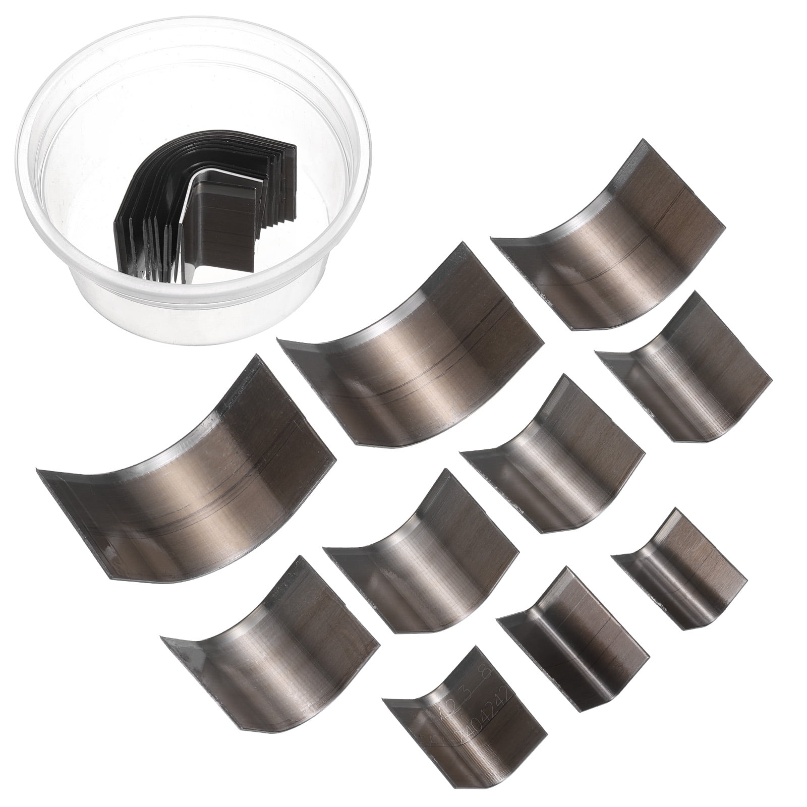 Uxcell Leather Semicircle Shape Punch Cutter Set 10 Sizes Leather ...