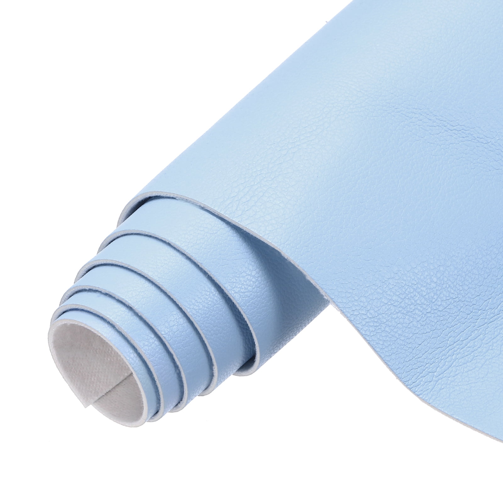 Uxcell Leather Sheets, 12x36 Inch (30x91cm) Smooth Solid PU Leather ...