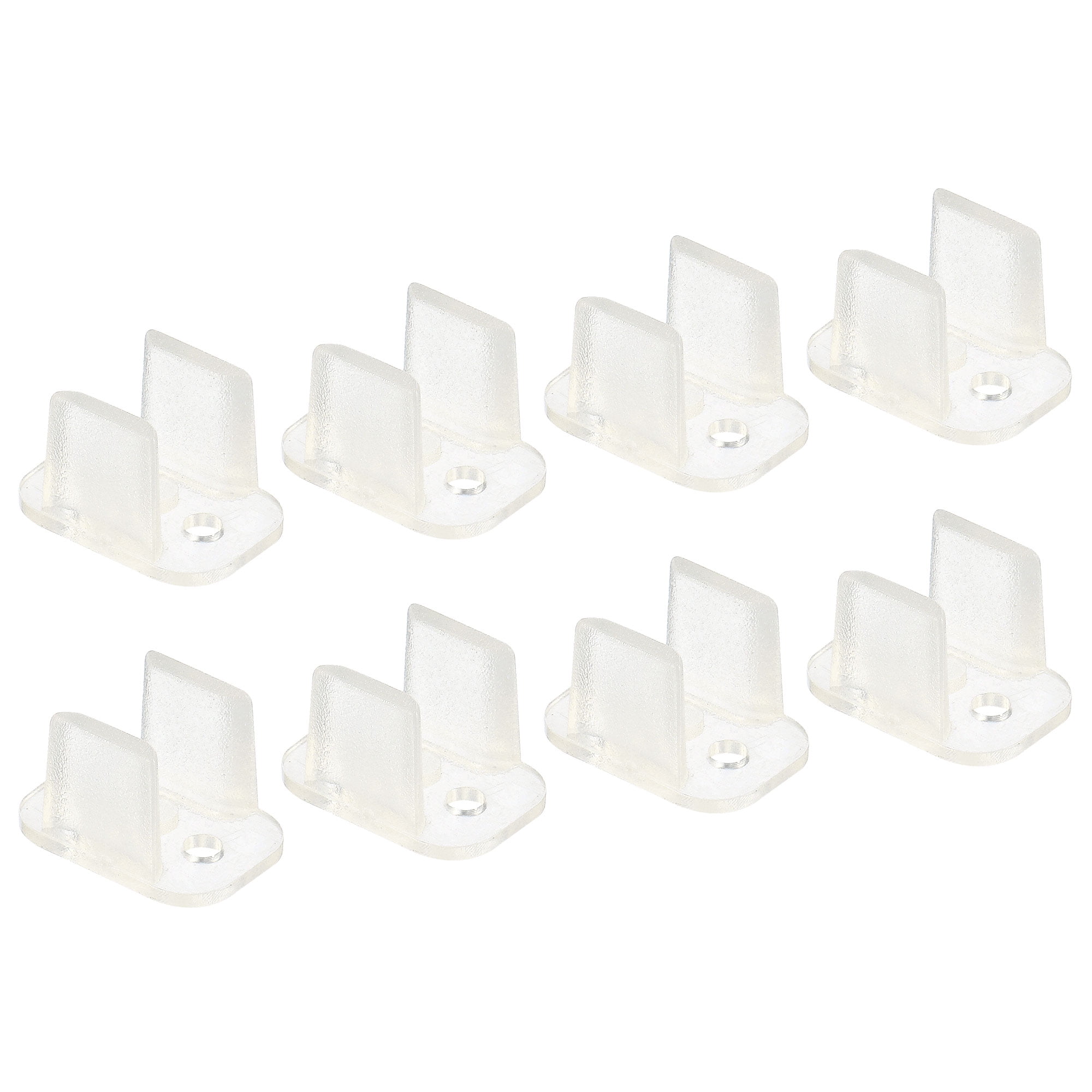 Uxcell Led Neon Mounting Clips, Fixing Clamps Holder Fit 6mm Silicone ...