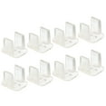 Uxcell Led Neon Mounting Clips, Fixing Clamps Holder Fit 8mm Silicone ...