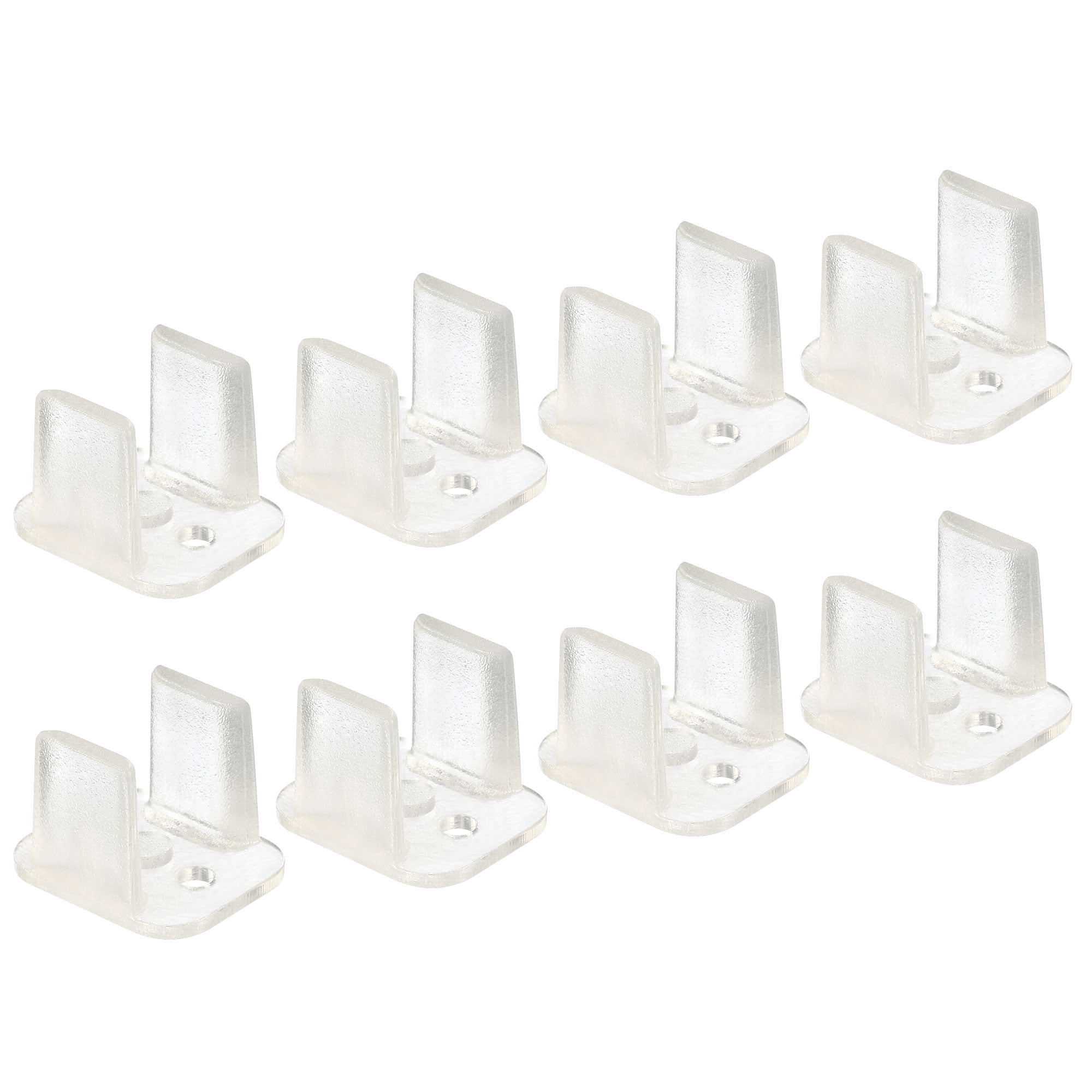 Uxcell Led Neon Mounting Clips, Fixing Clamps Holder Fit 8mm Silicone ...