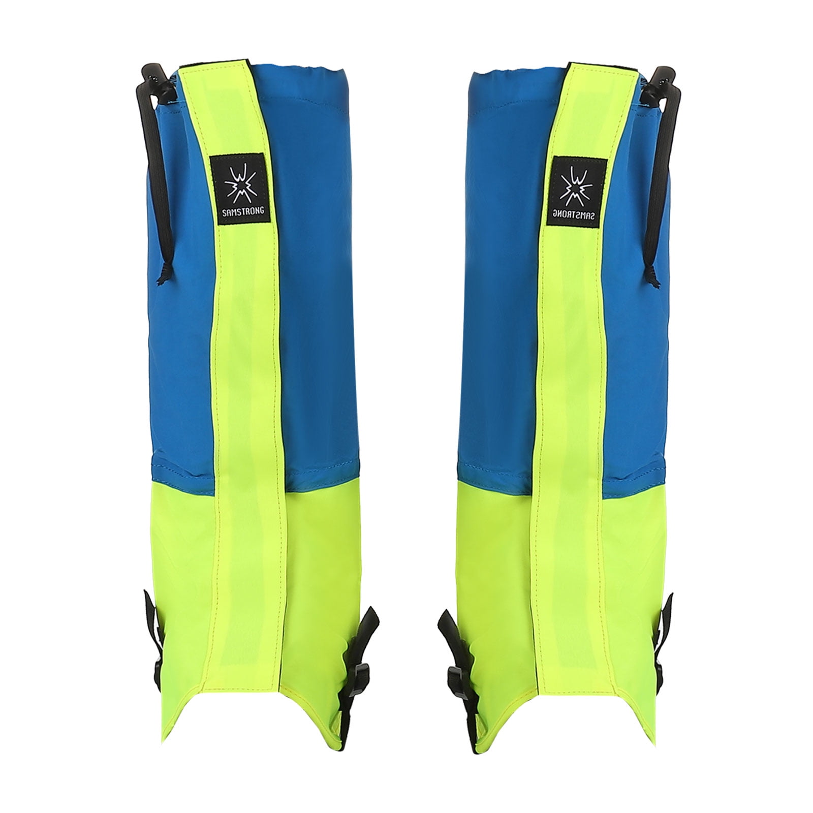 Uxcell Leg Gaiters Nylon Waterproof Shoe Covers Hiking Gaiters Blue ...