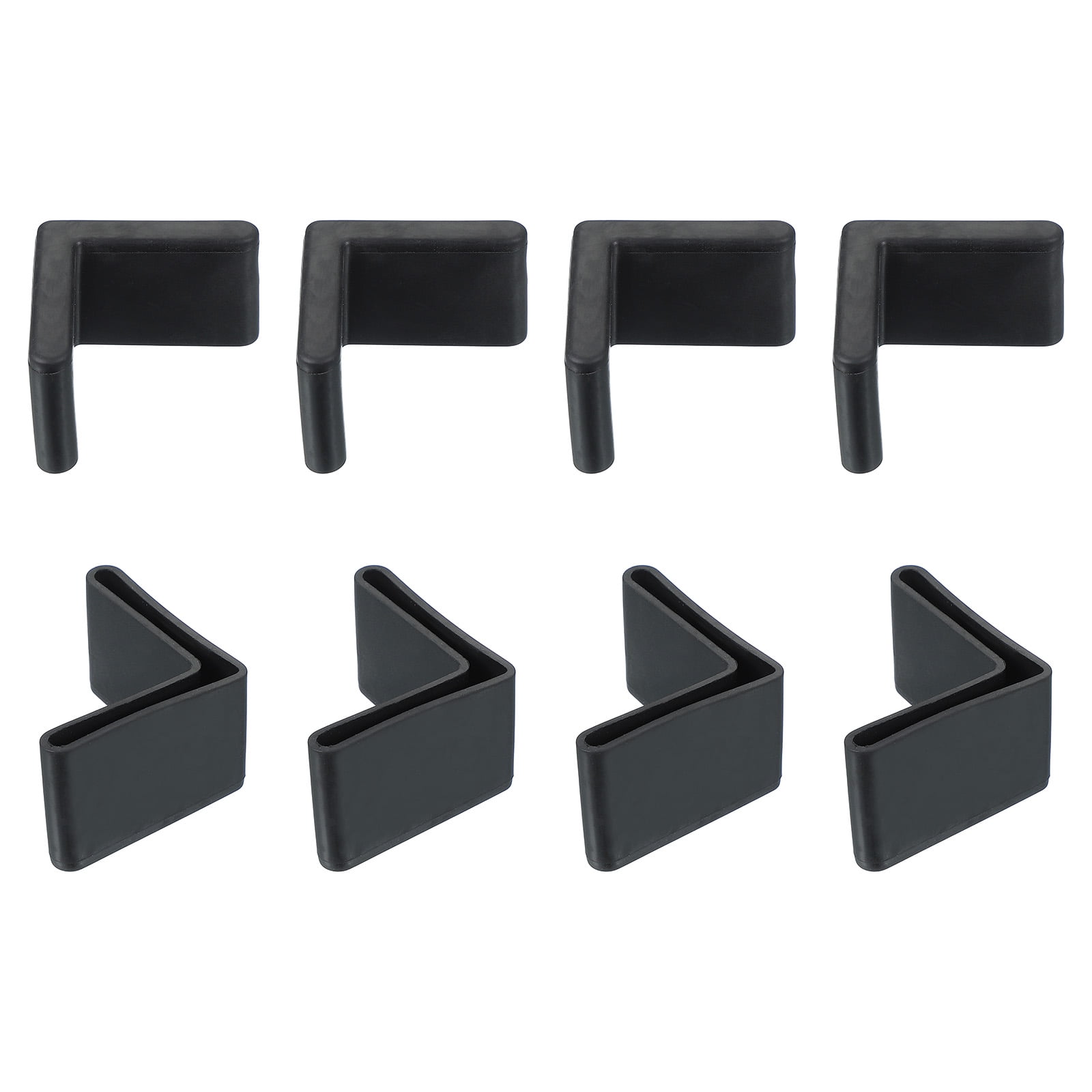 Uxcell Leg Pads l Shape, Furniture Leg Cover Protectors l Shaped Rubber ...