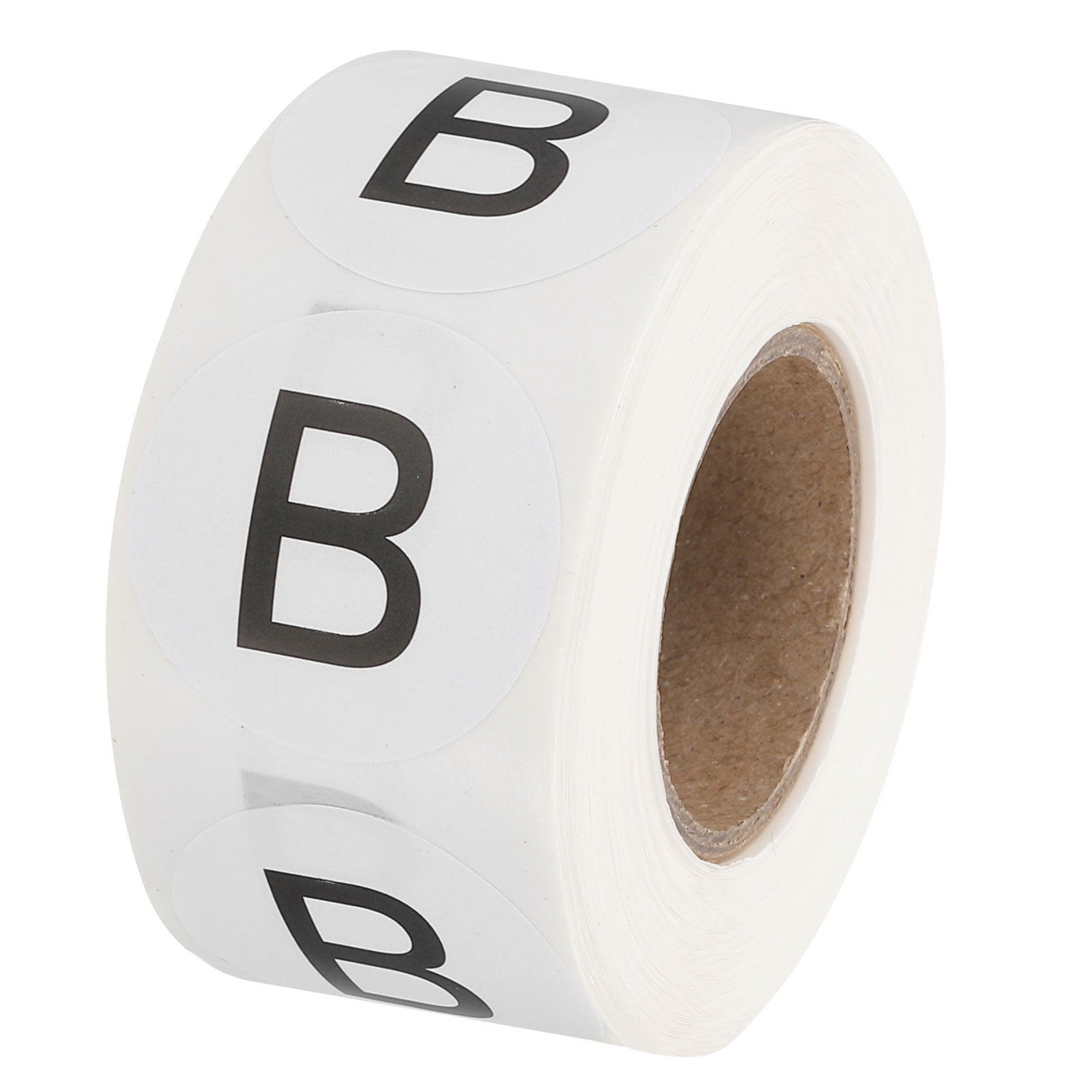 Uxcell Letter B Inventory Labels, 1 Inch Capital Letter Stickers Self ...