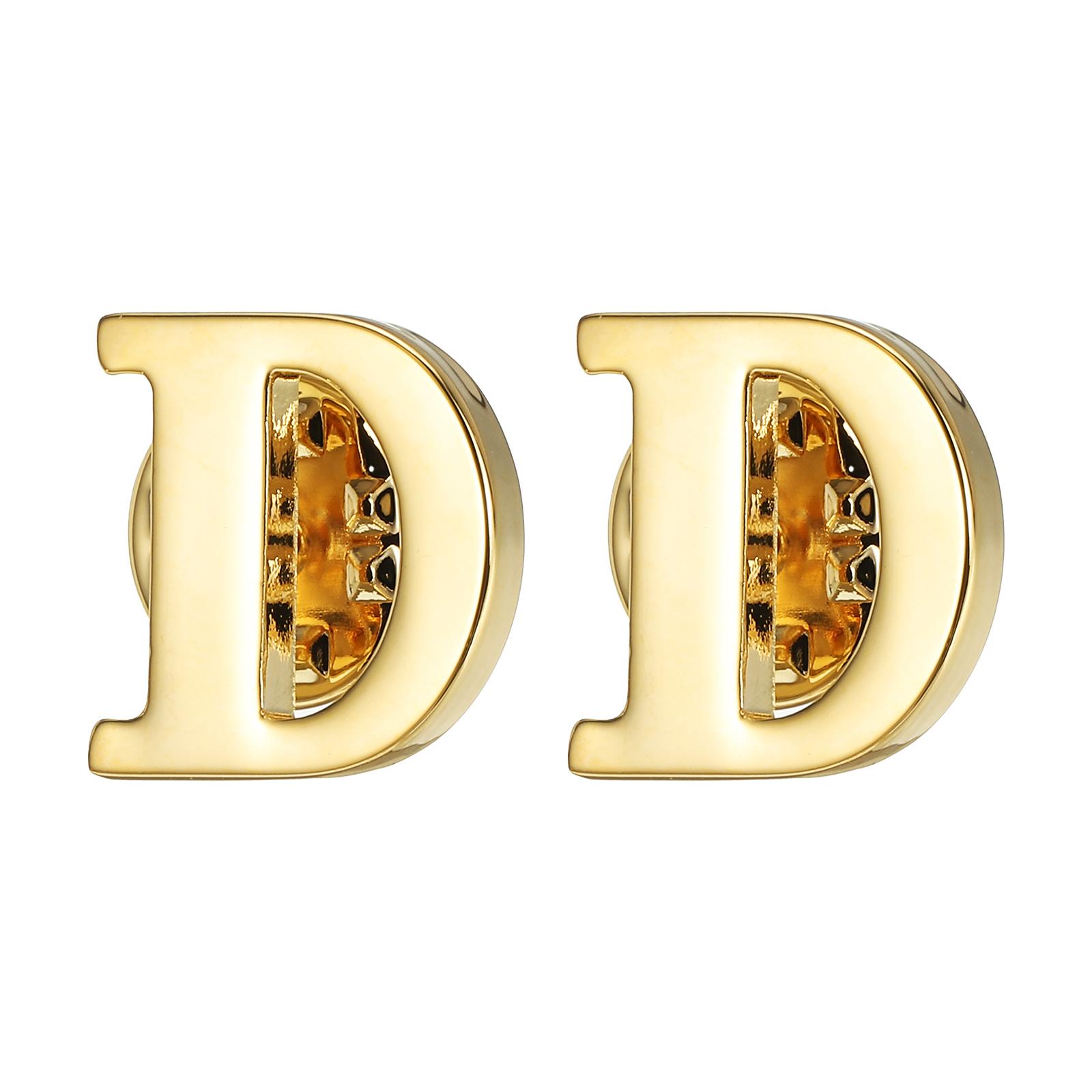 Uxcell Letter Lapel Pins, Initial Alphabet Collar Pins Letter Copper ...