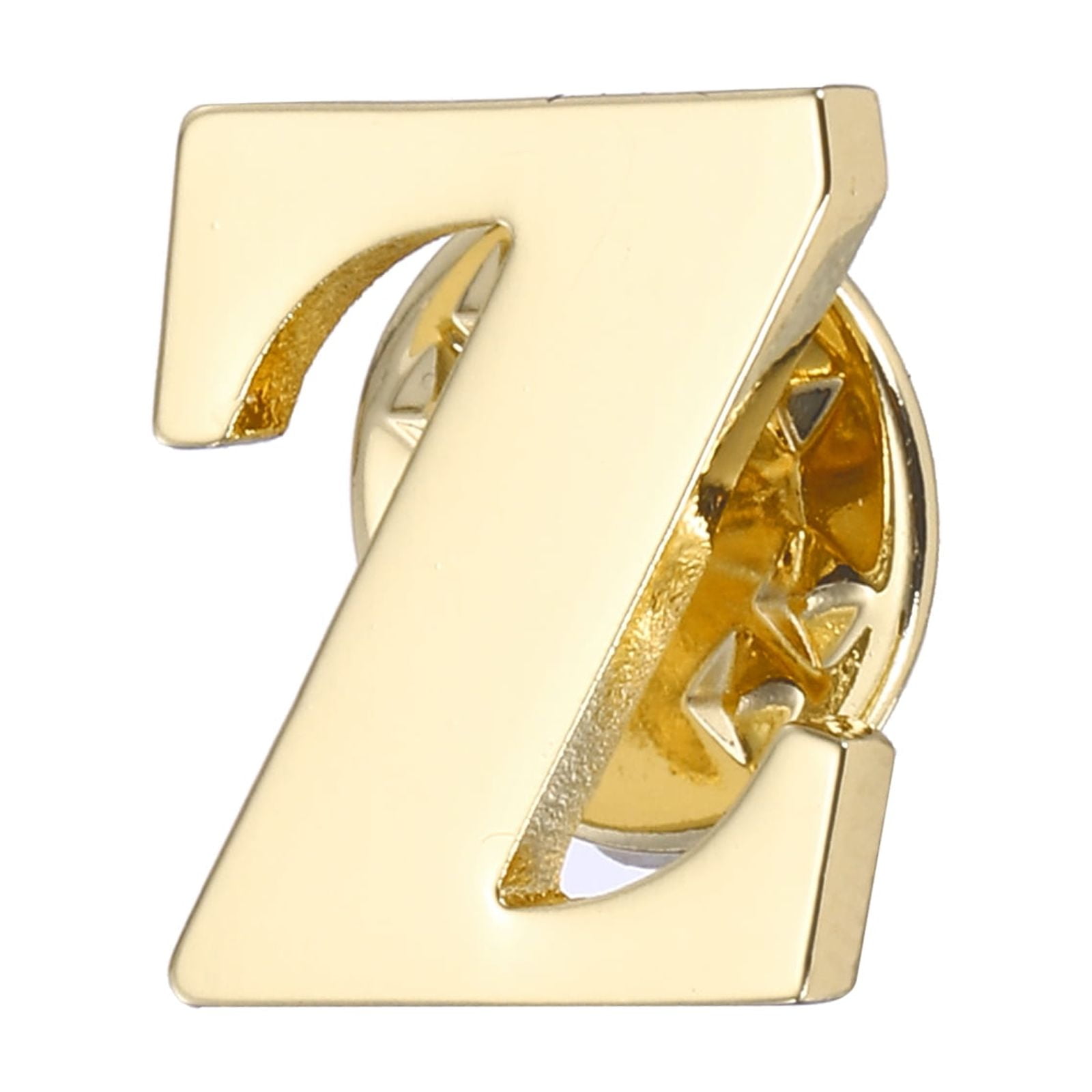 Uxcell Letter Lapel Pins, Initial Alphabet Letter A Collar Pins Brooch ...