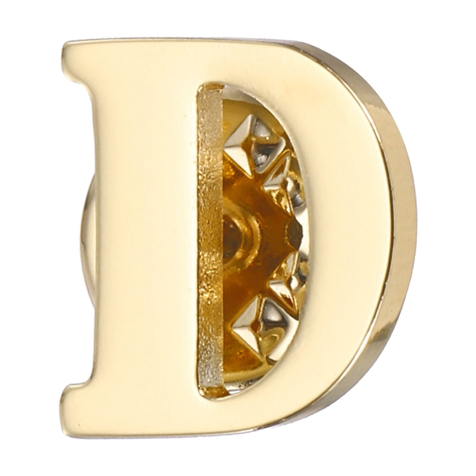 Uxcell Letter Lapel Pins, Initial Alphabet Letter D Collar Pins Brooch ...