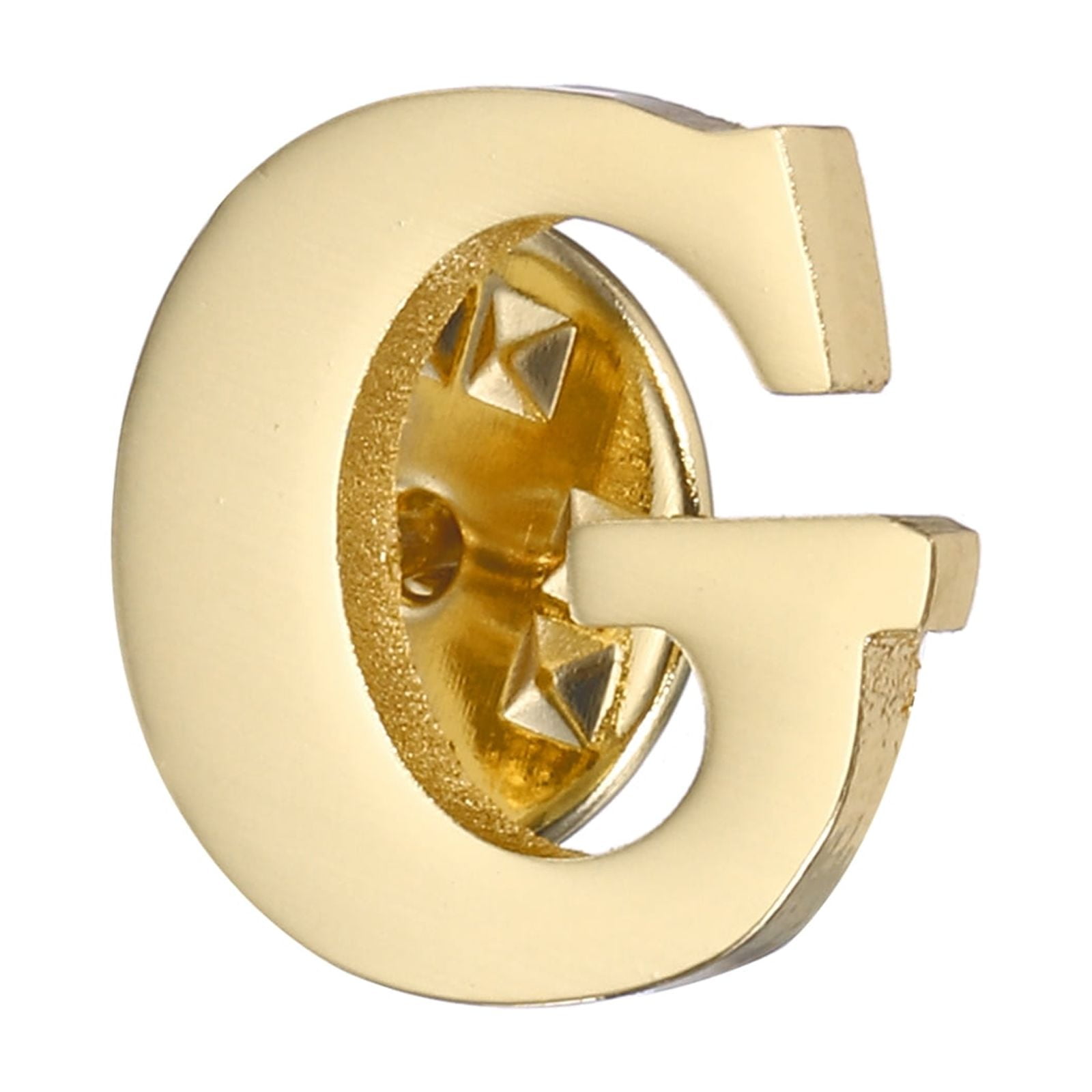 Uxcell Letter Lapel Pins, Initial Alphabet Letter G Collar Pins Brooch ...