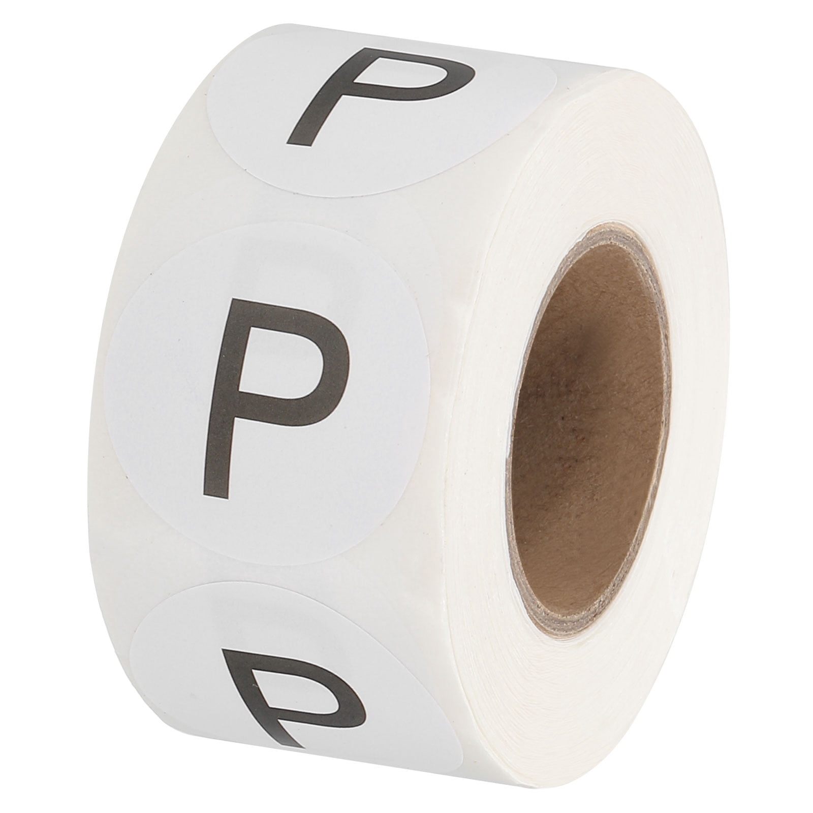 Uxcell Letter P Inventory Labels, 1 Inch Capital Letter Stickers Self ...