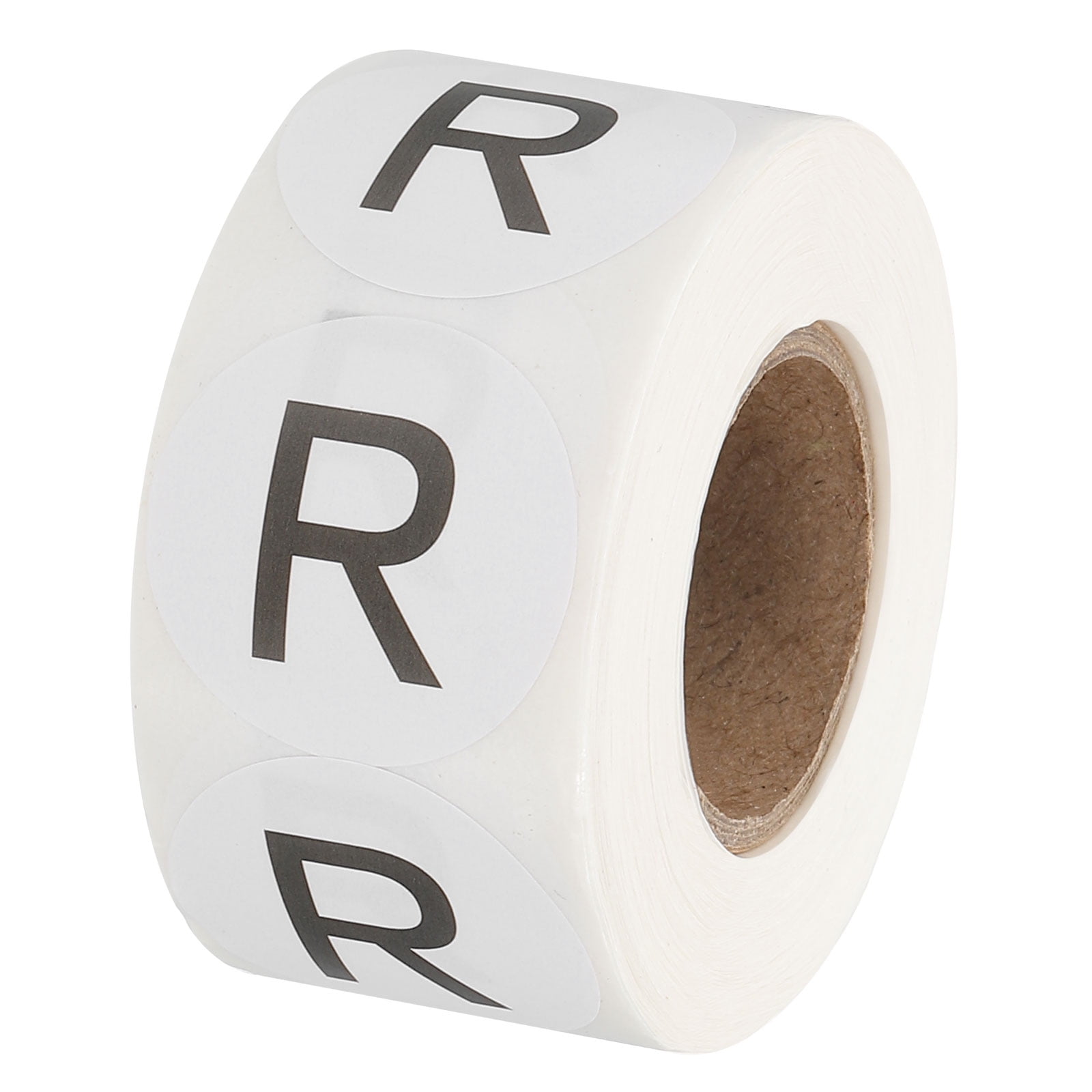 Uxcell Letter R Inventory Labels, 1 Inch Capital Letter Stickers Self ...