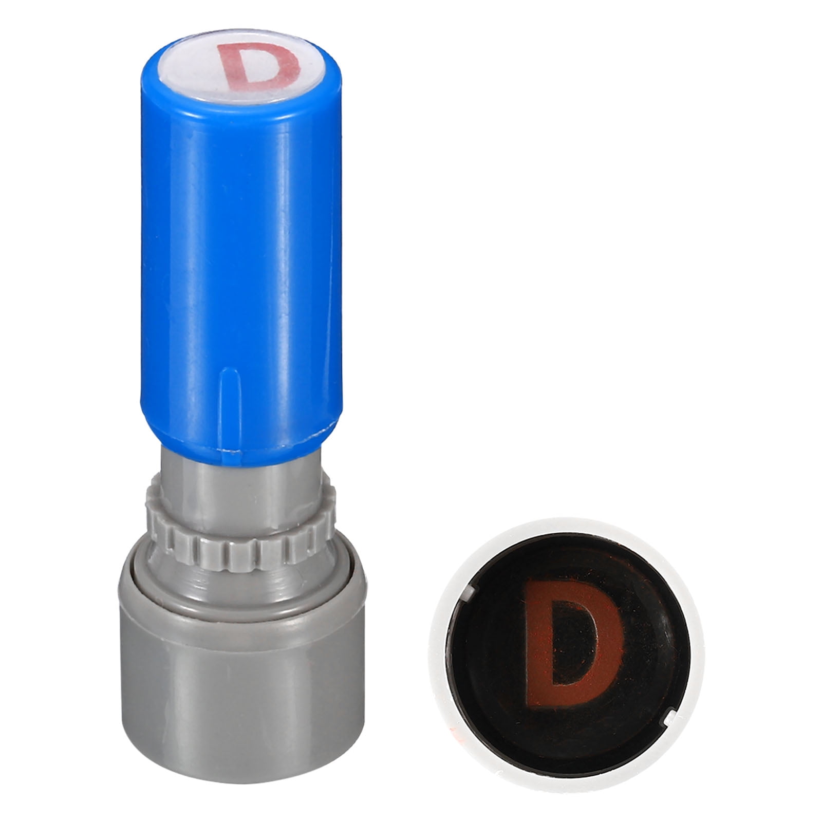 Uxcell Letter Stamps Self Inking Character D Plastic Small Alphabet ...