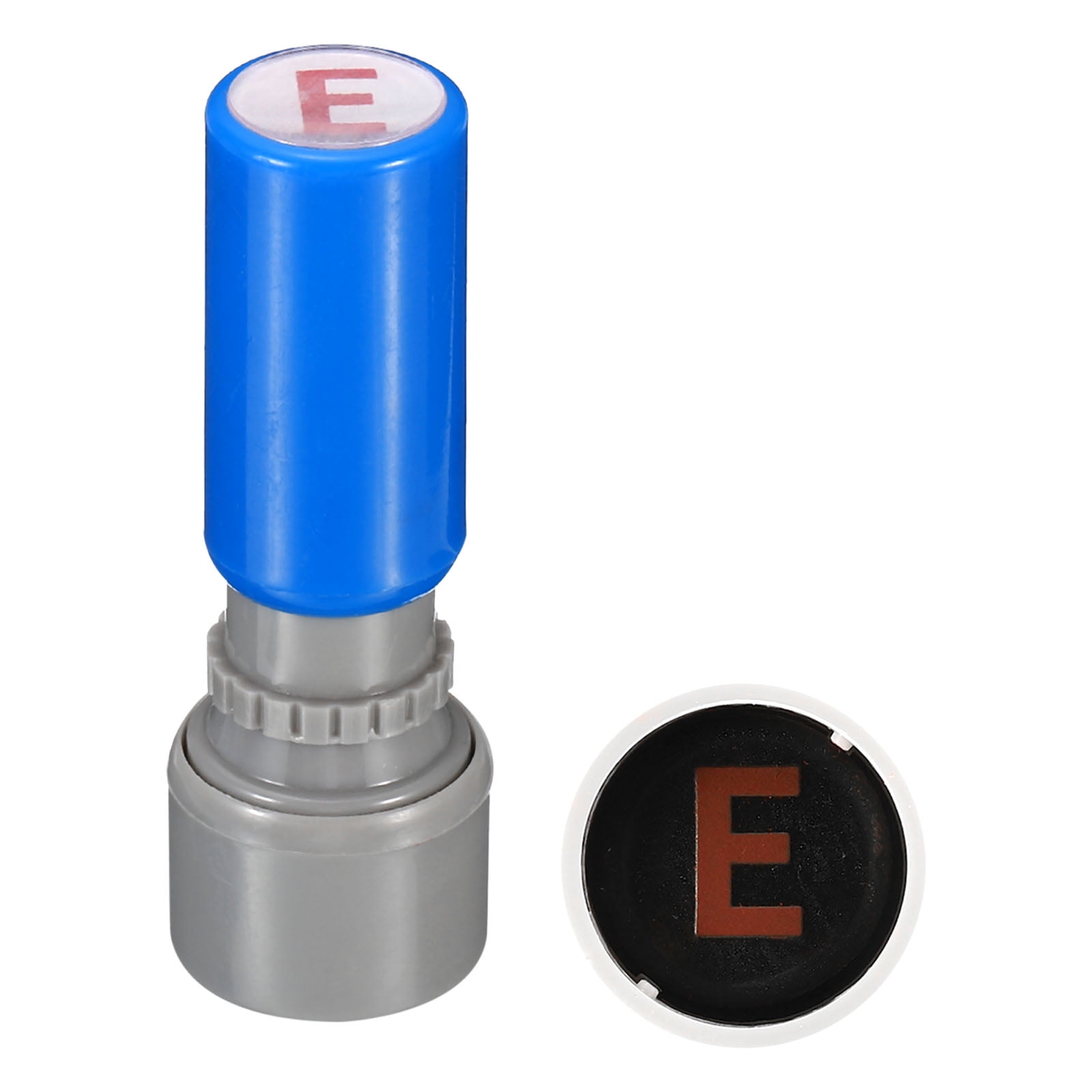 Uxcell Letter Stamps Self Inking Character E Plastic Small Alphabet ...