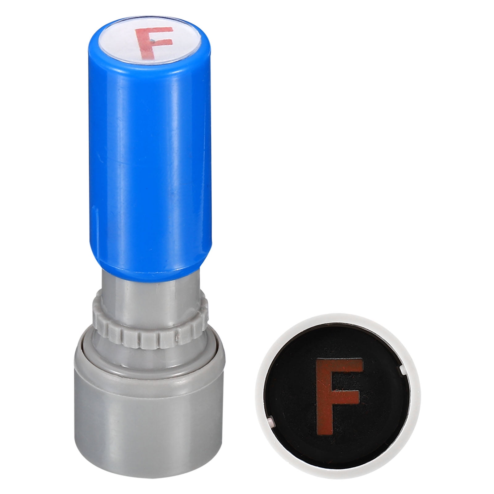 Uxcell Letter Stamps Self Inking Character F Plastic Small Alphabet ...