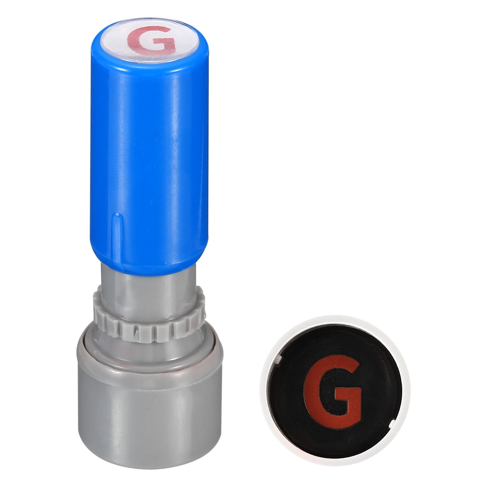 Uxcell Letter Stamps Self Inking Character G Plastic Small Alphabet ...