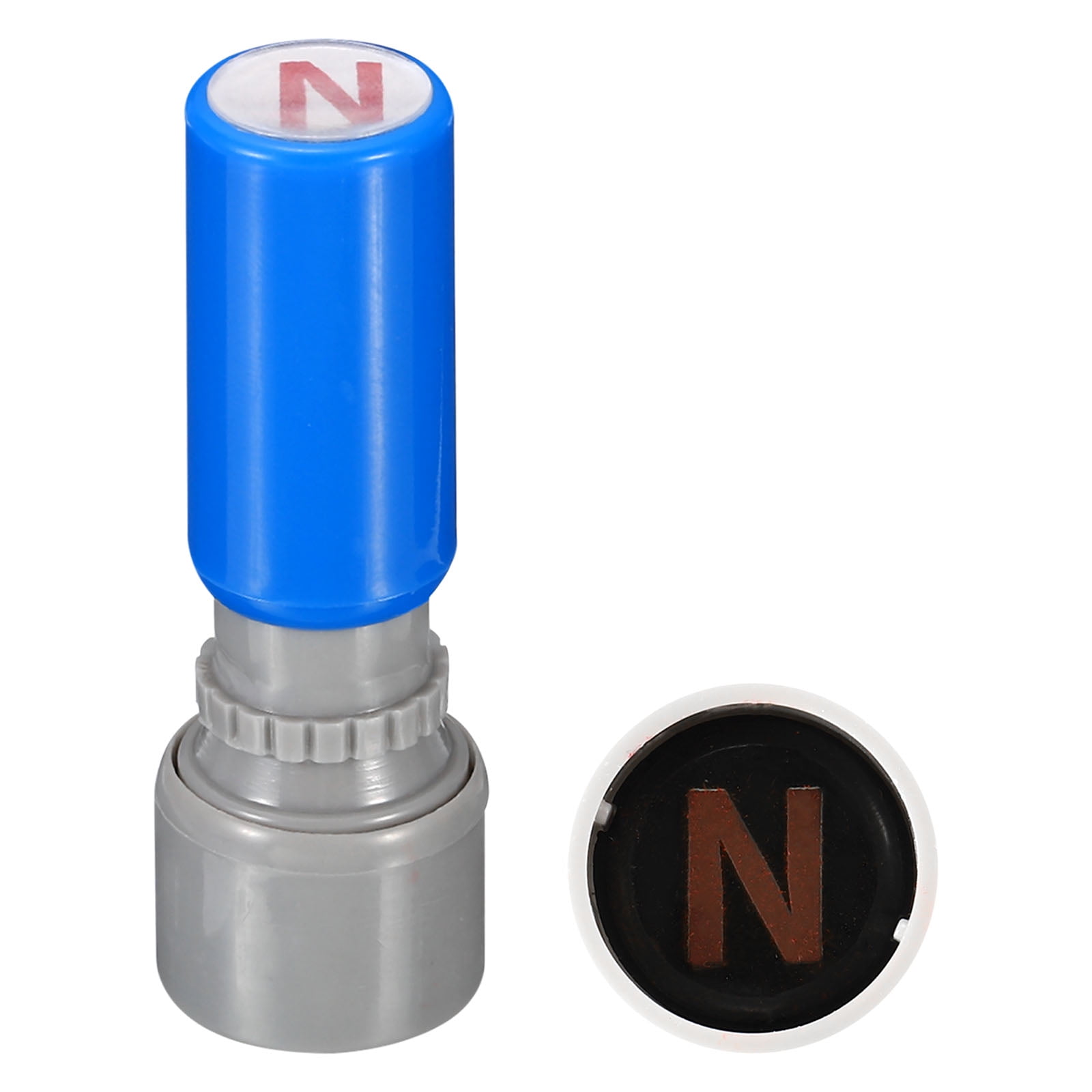 Uxcell Letter Stamps Self Inking Character N Plastic Small Alphabet ...