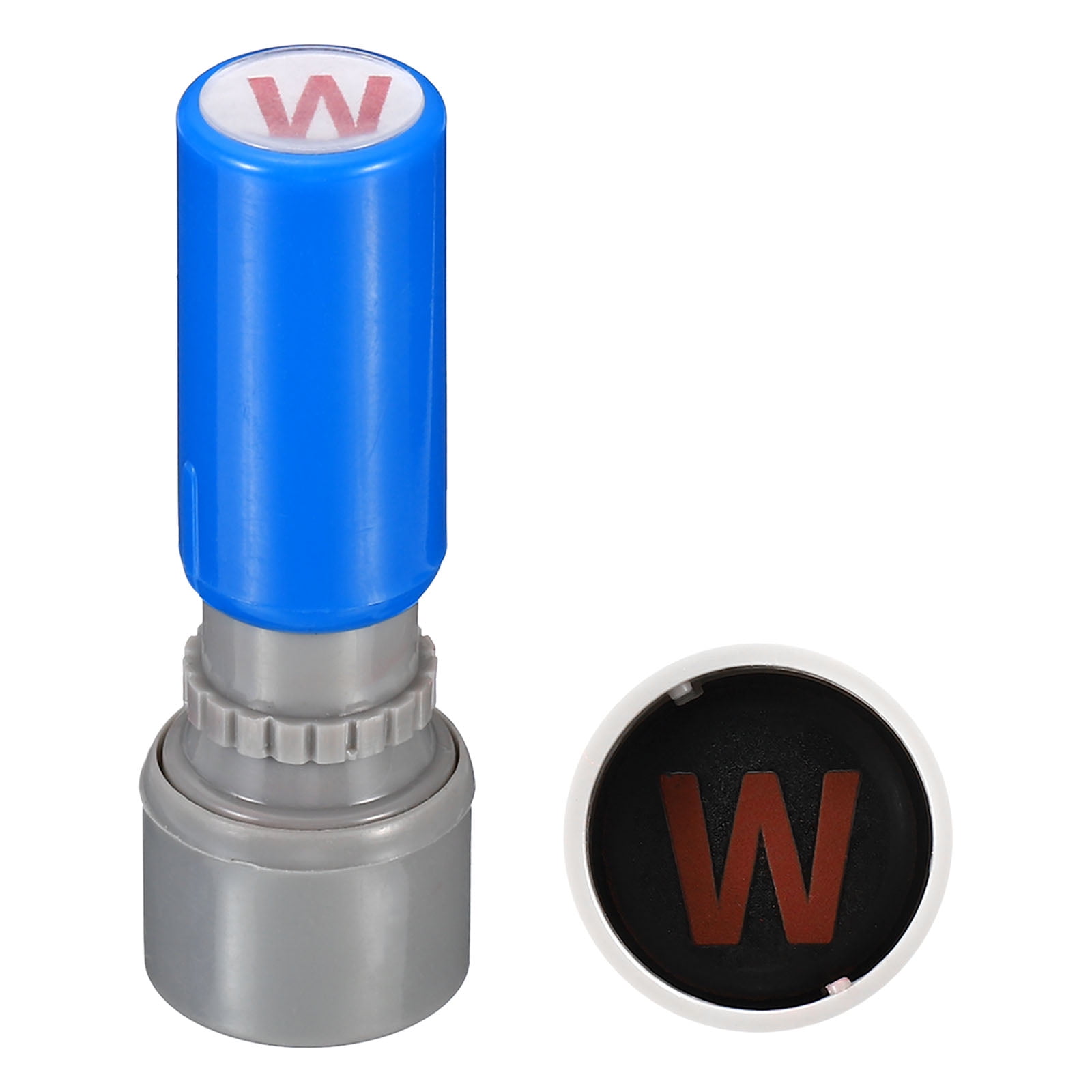 Uxcell Letter Stamps Self Inking Character W Plastic Small Alphabet ...