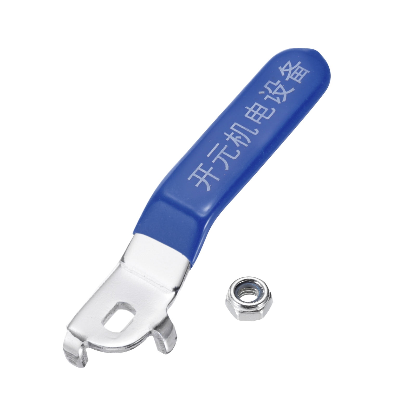 Uxcell Lever Handle for Ball Valve, Metal Valve Handle with Hole for ...
