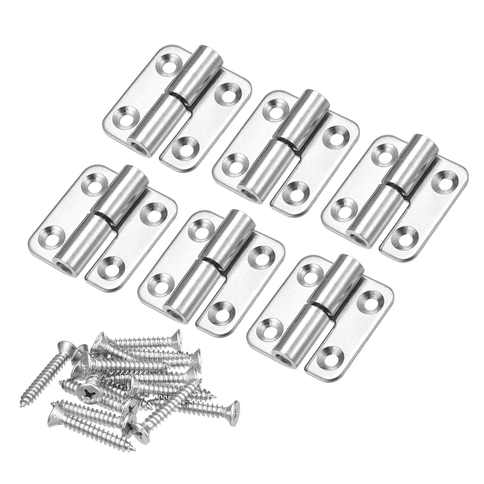 Uxcell Lift Off Hinge, 1.46" 304 Stainless Steel Left Detachable Small ...