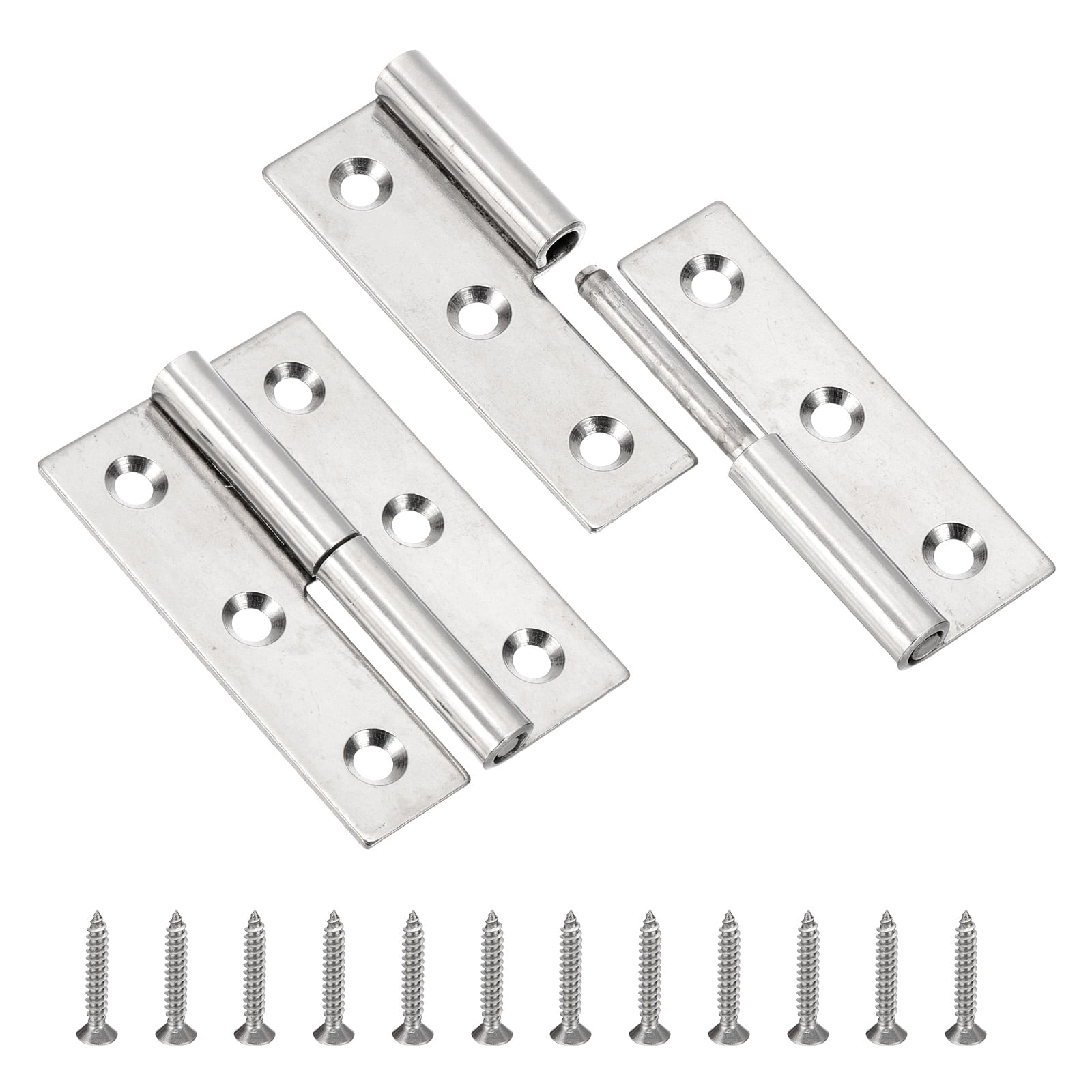 Uxcell Lift Off Hinge, Detachable Lift Off Hinge Right Handed Slip ...