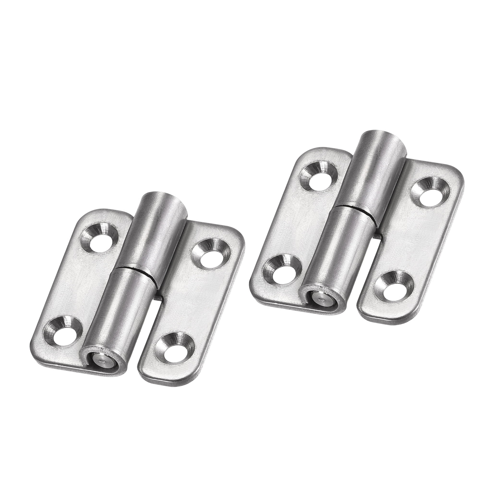 Uxcell Lift Off Hinge Left Hand Mini Stainless Steel 1.46" Long 1.3 ...