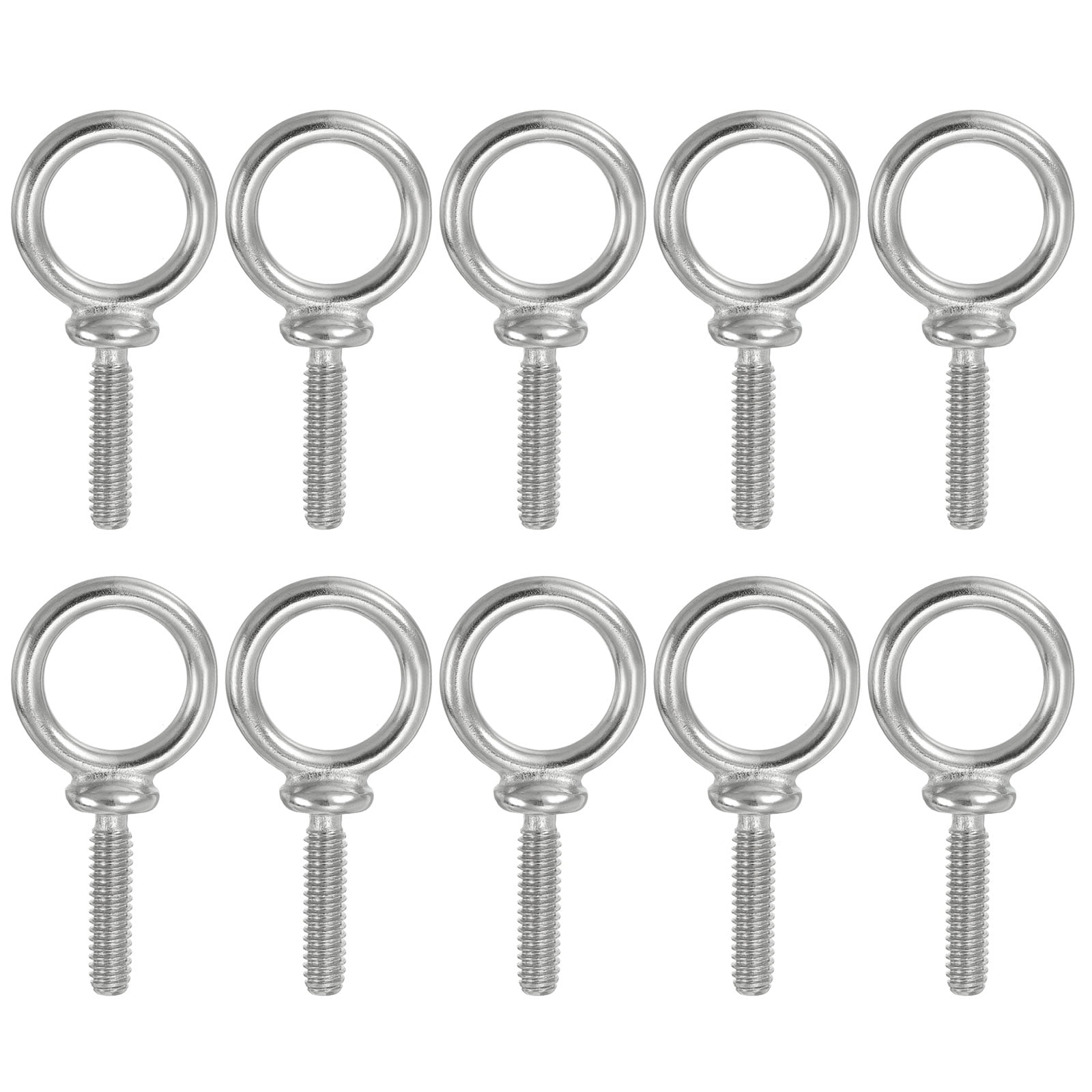 Uxcell Lifting Eye Bolts, 304 Stainless Steel Marine Grade Shoulder ...