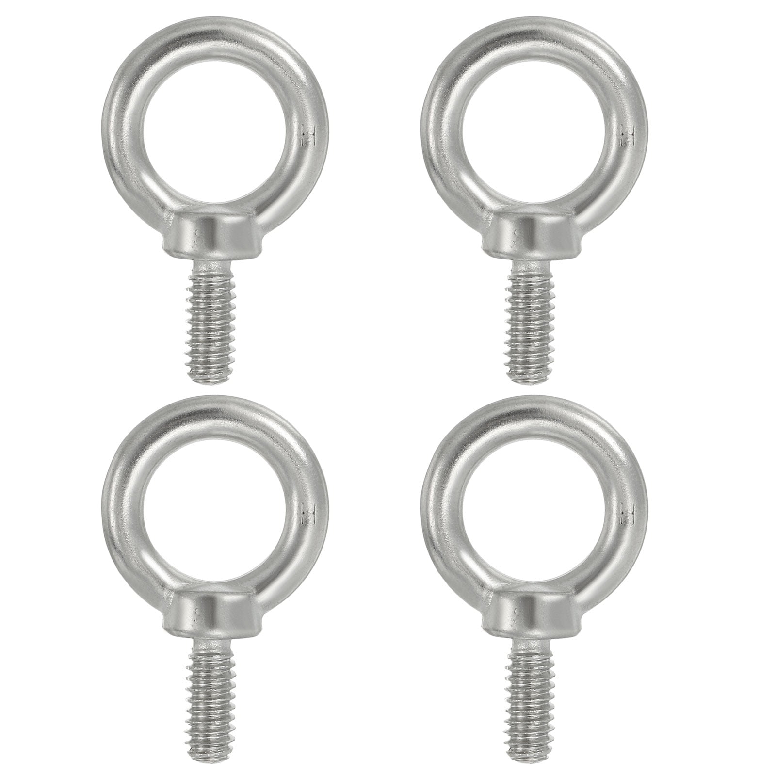 Uxcell Lifting Eye Bolts, 304 Stainless Steel Marine Grade Shoulder ...