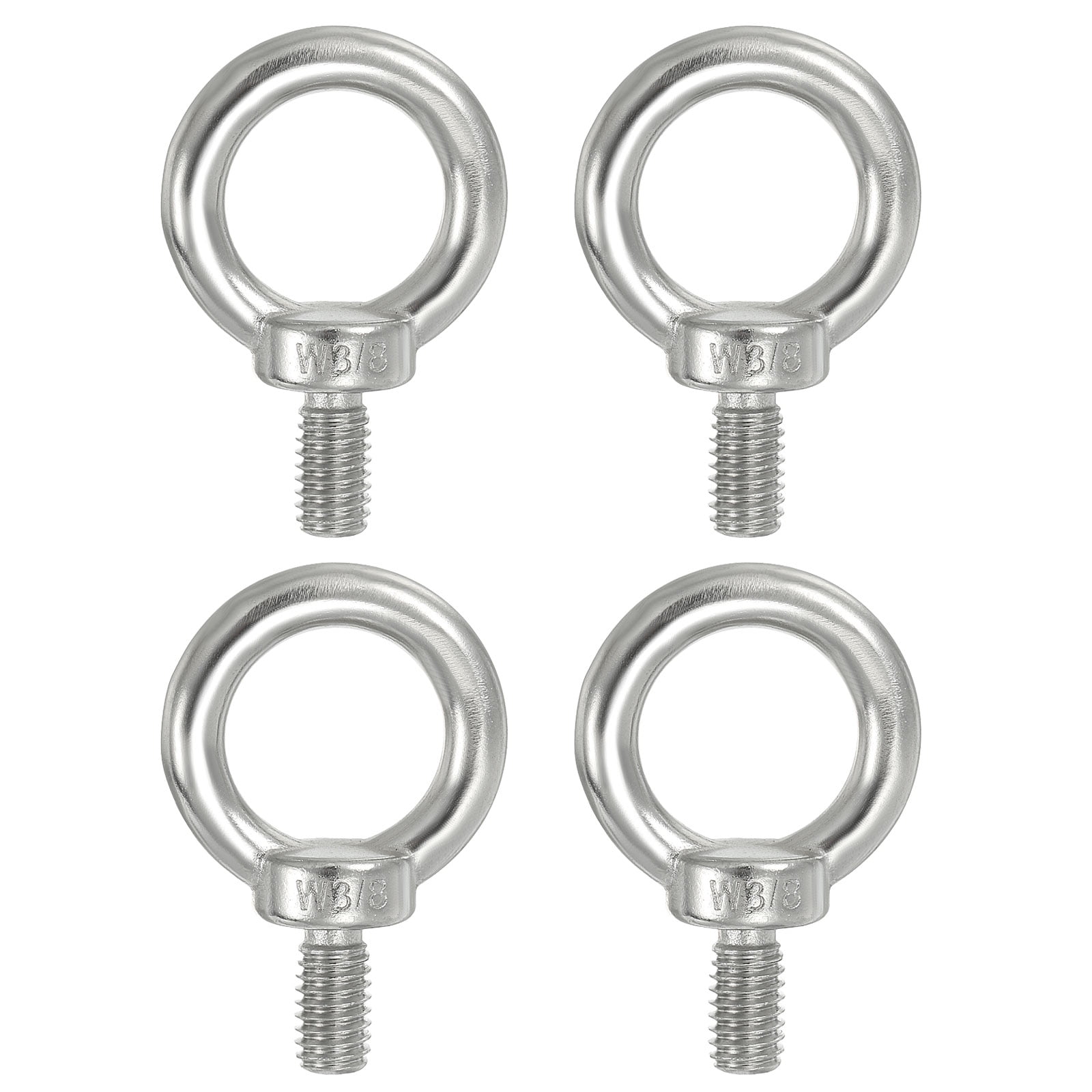 Uxcell Lifting Eye Bolts, 304 Stainless Steel Marine Grade Shoulder ...