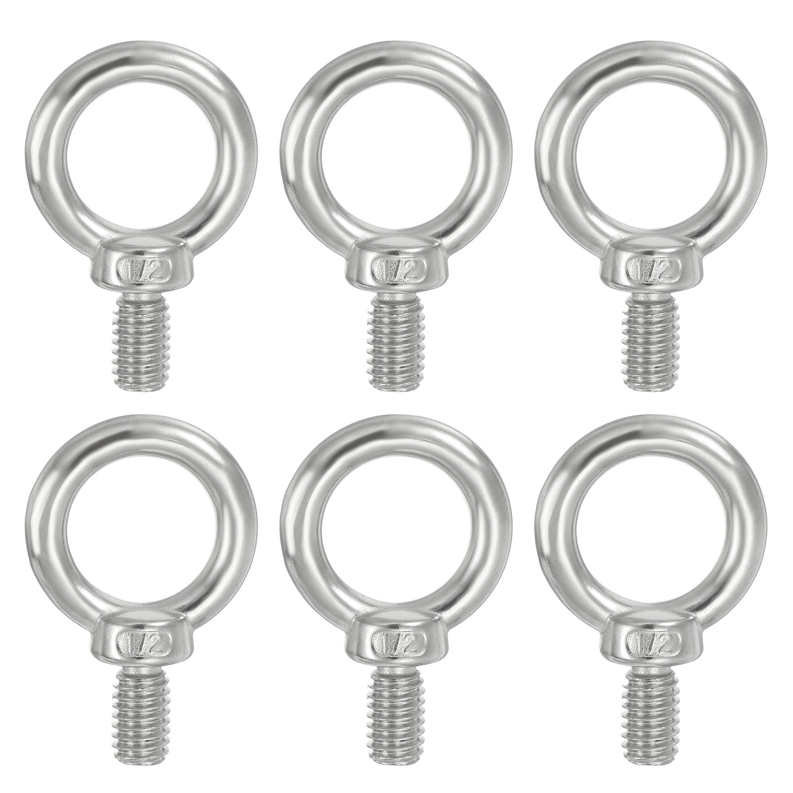 Uxcell Lifting Eye Bolts, 304 Stainless Steel Marine Grade Shoulder ...