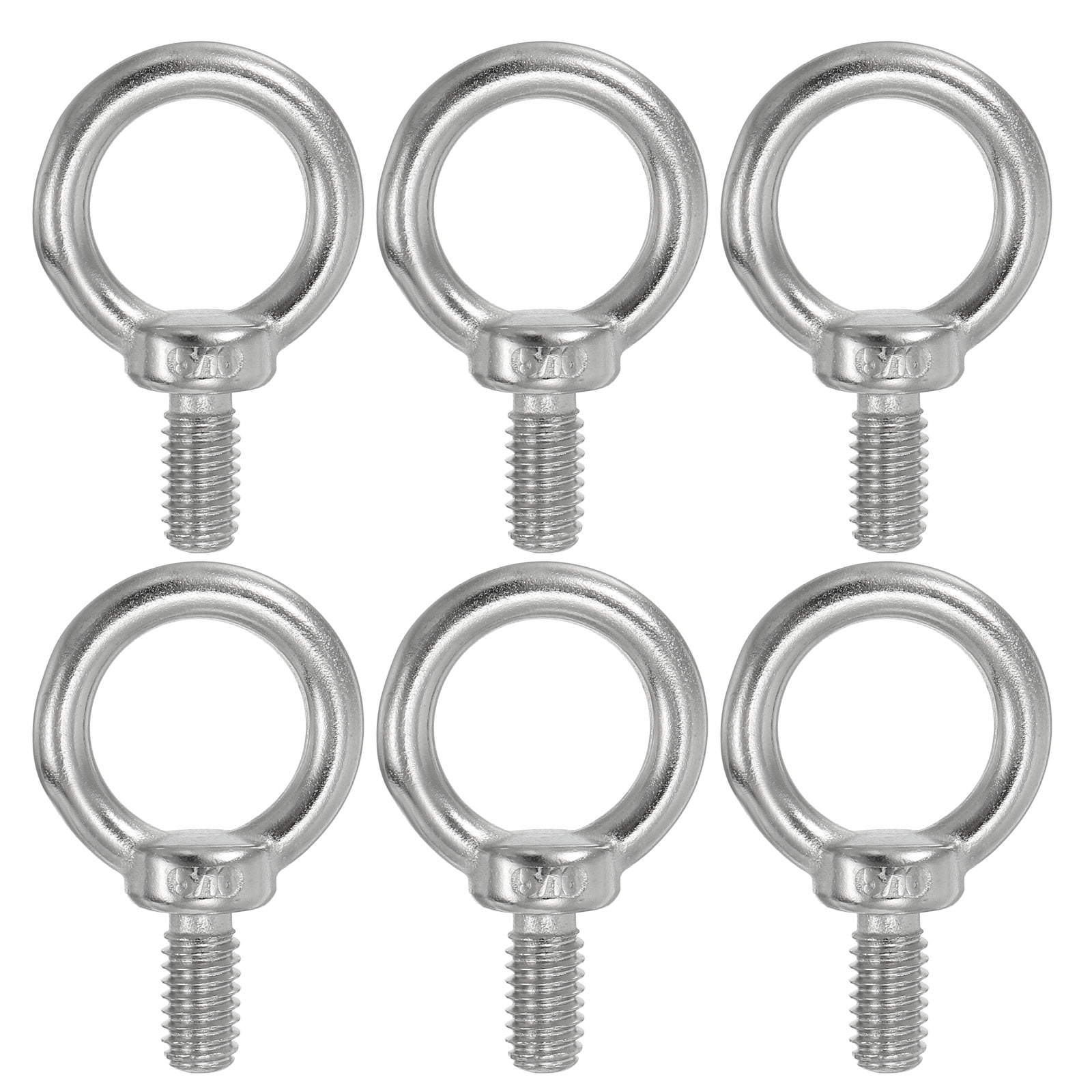 Uxcell Lifting Eye Bolts 316 Stainless Steel Marine Grade Machinery ...