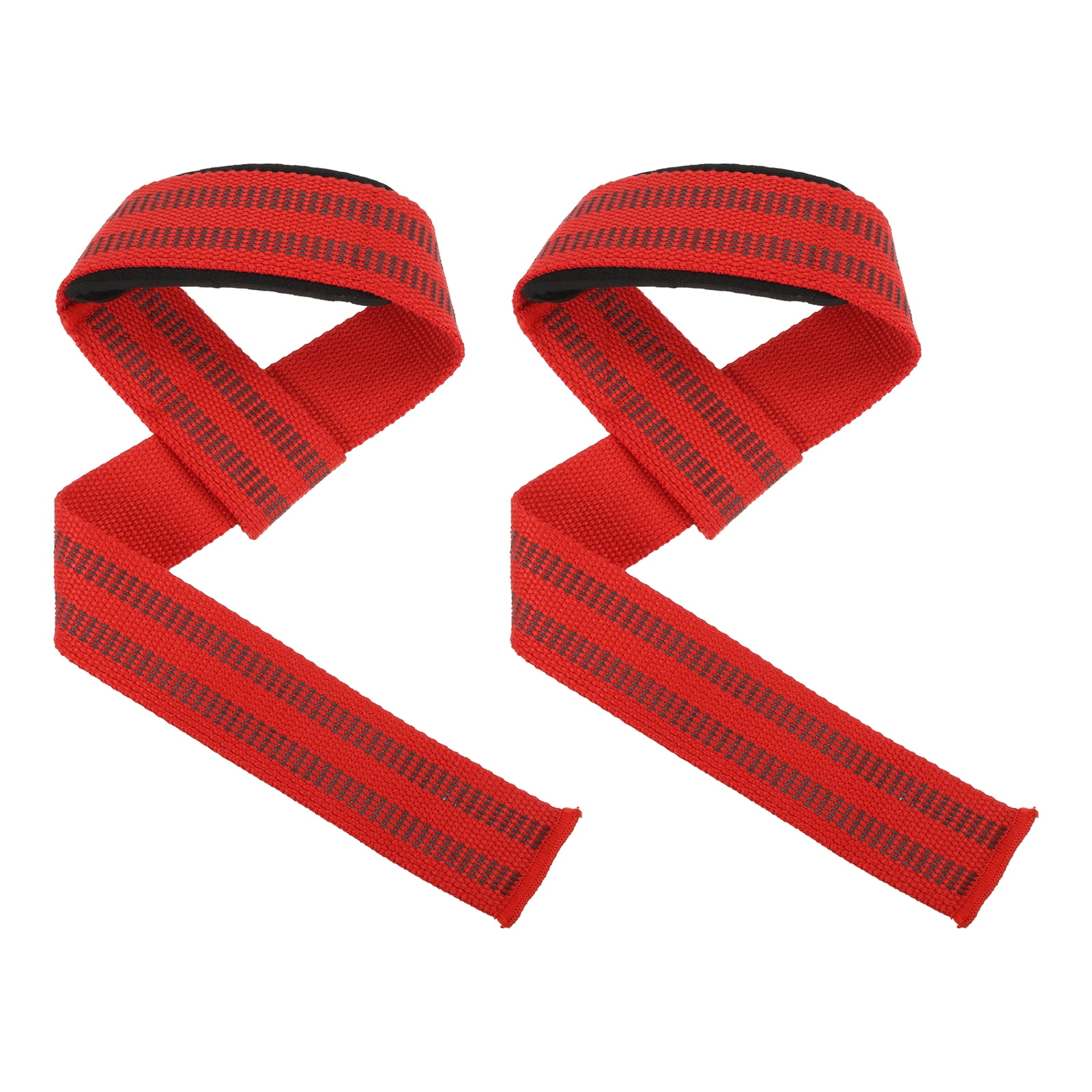 Uxcell Lifting Wrist Strap Polyester Cotton Emulsion Gym Grip Hand ...