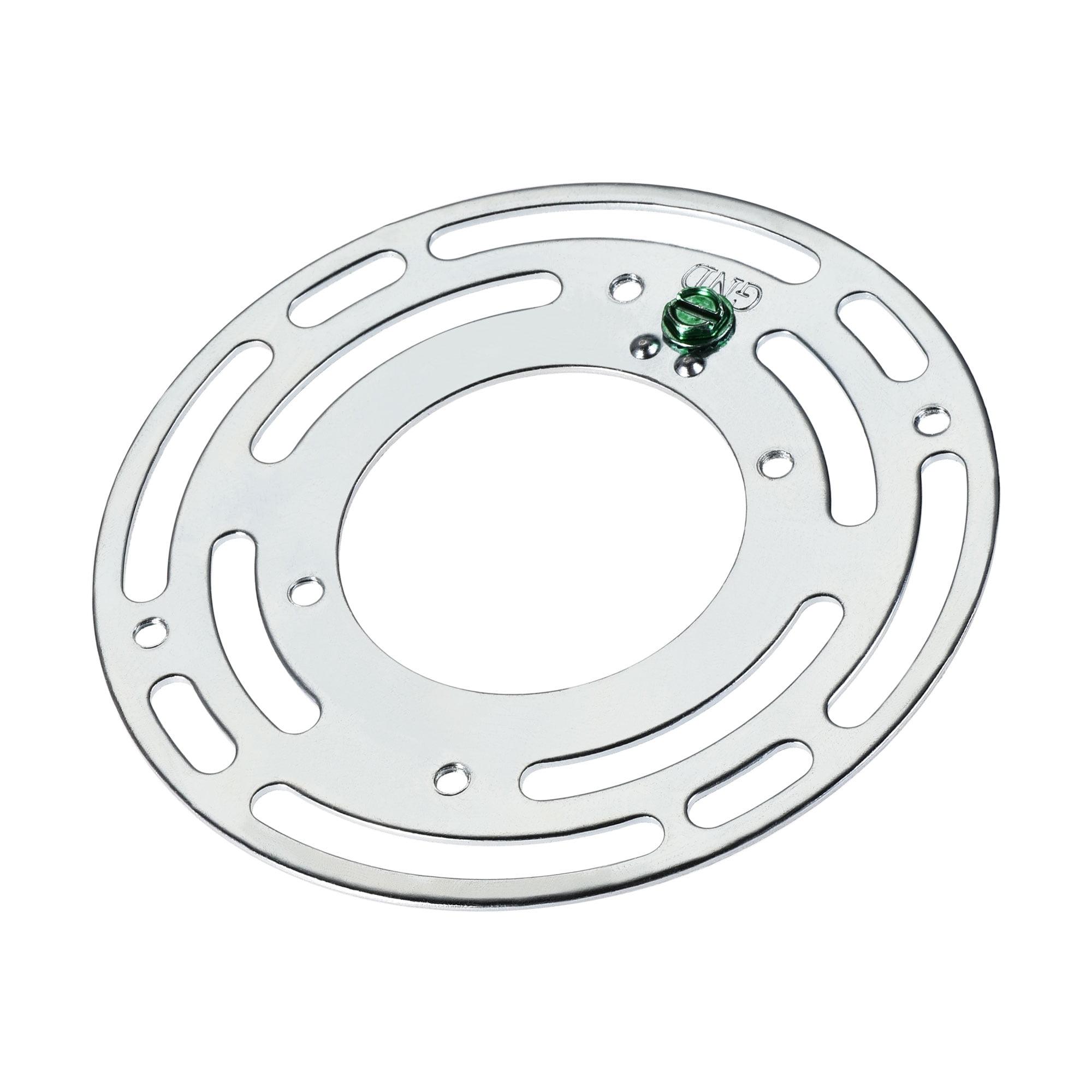 Uxcell Light Crossbar 4 Inch Diameter Circle Mounting Bracket Zinc ...