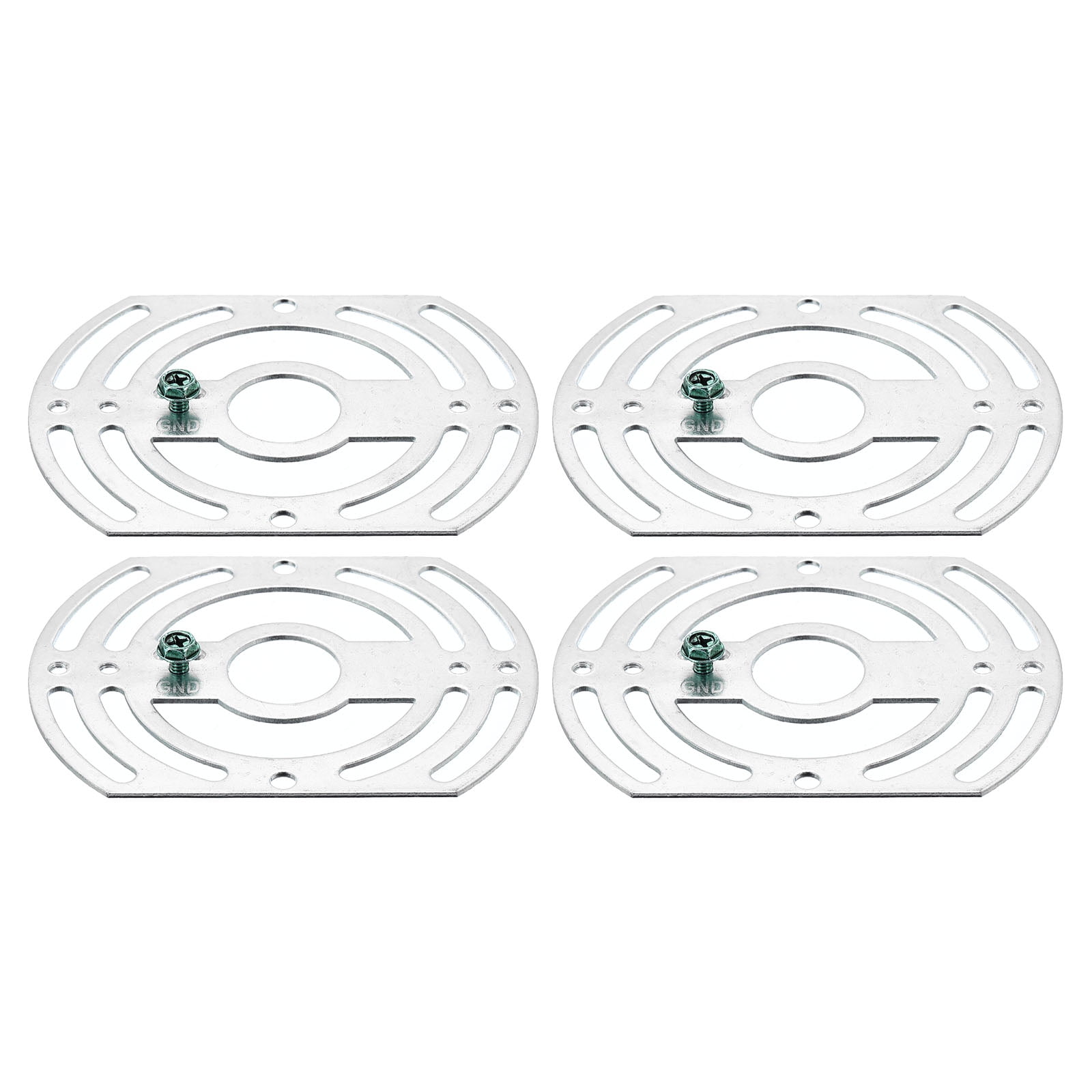 Uxcell Light Crossbar, 4 Pack Carbon Steel Mounting Bracket Universal ...