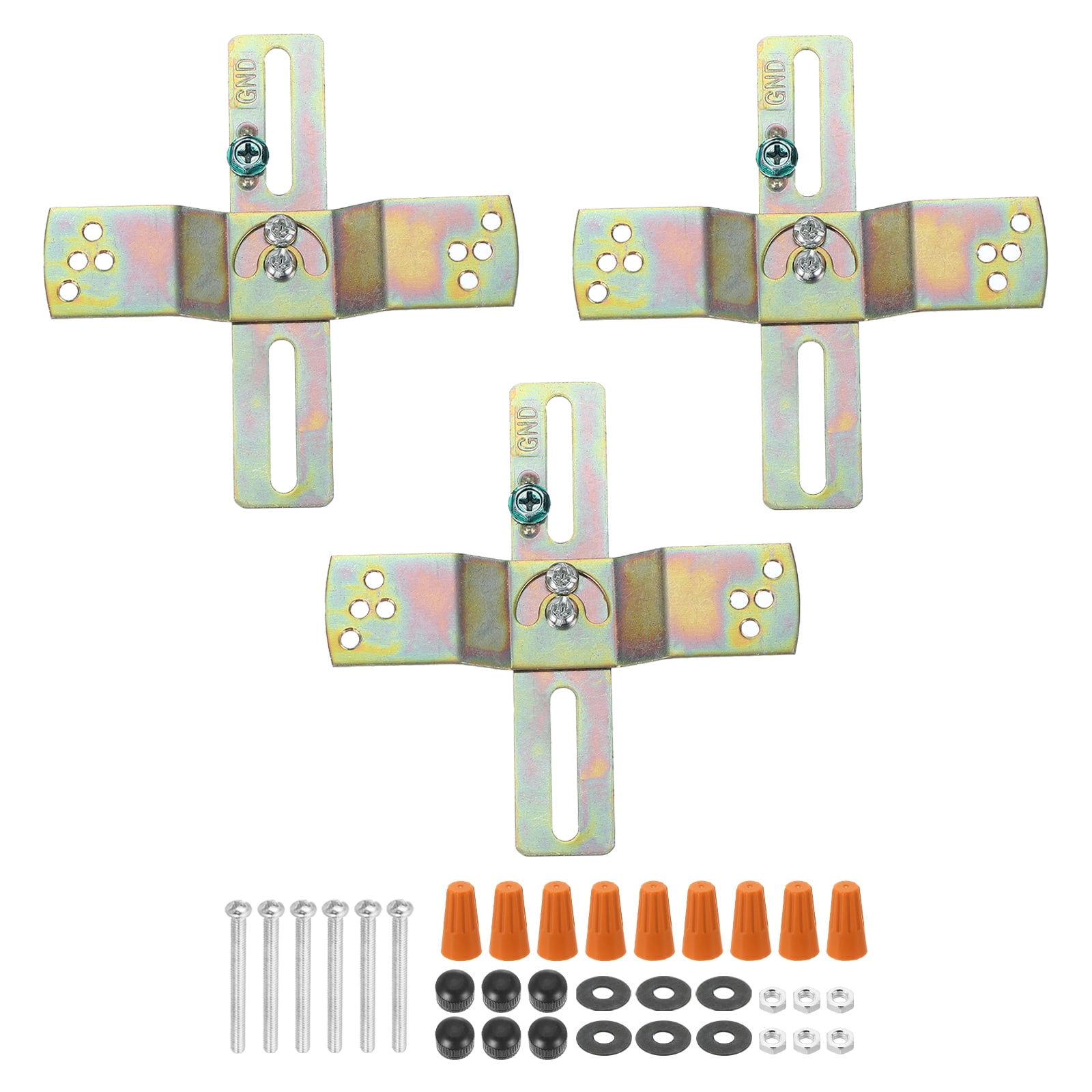 Uxcell Light Fixture Mounting Bracket,3set Universal Ceiling Wall Light ...