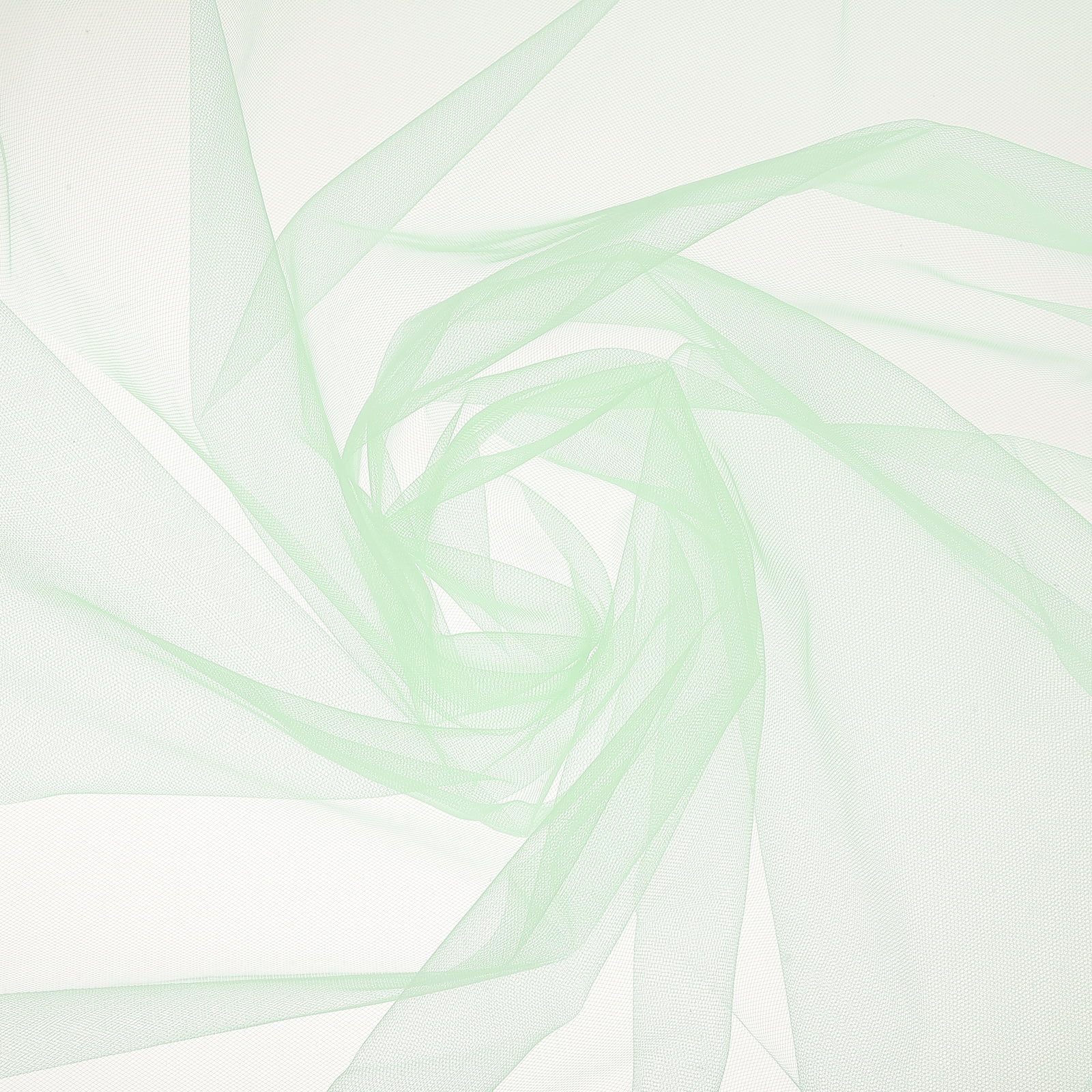 Uxcell Light Green Sheer Organza Fabric , 3 Yards x 30 Inches Solid ...