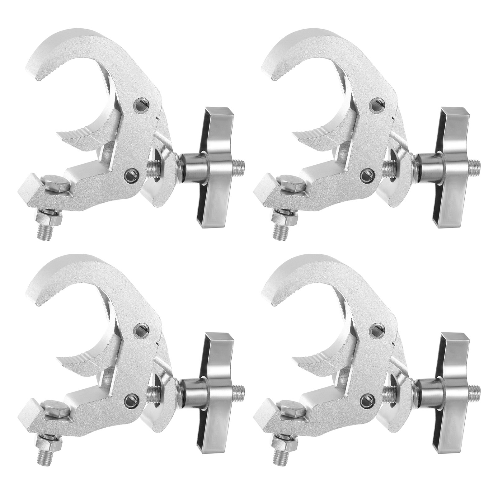 Uxcell Light Truss Clamps, 1.5" W Lighting Pipe C Clamp for 1.57-2.83 ...