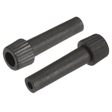 Uxcell Plastic Straight Slide Potentiometer Flat Push Knob Insert Shaft 4x1.6mm Red Black 10pcs ...