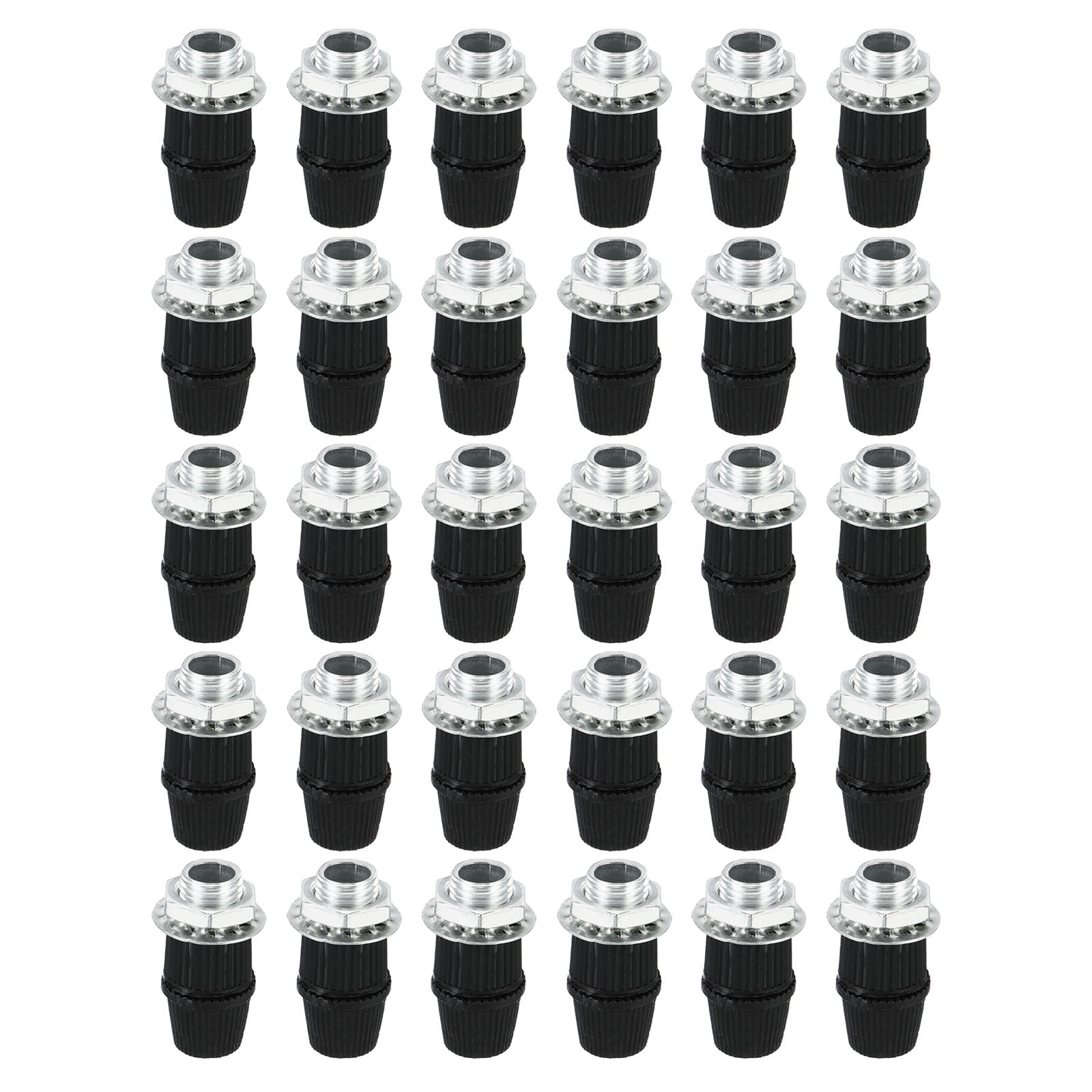 Uxcell Lighting Cord Grips Connector,Carbon Steel Light Cable Glands ...