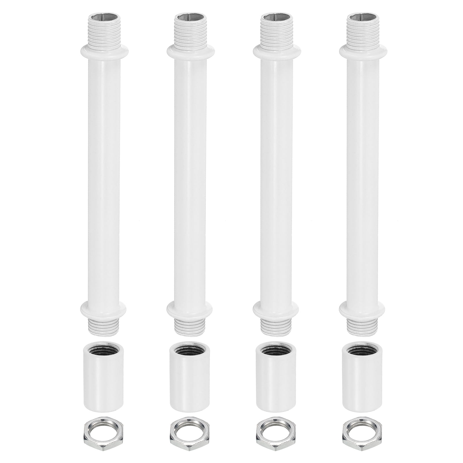 Uxcell Lighting Downrod 4 Inch Long M10 Threaded Extension Rod Lighting ...