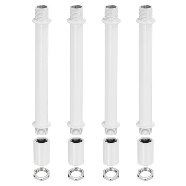 Uxcell Lighting Downrod 4 Inch Long M10 Threaded Extension Rod Lighting ...