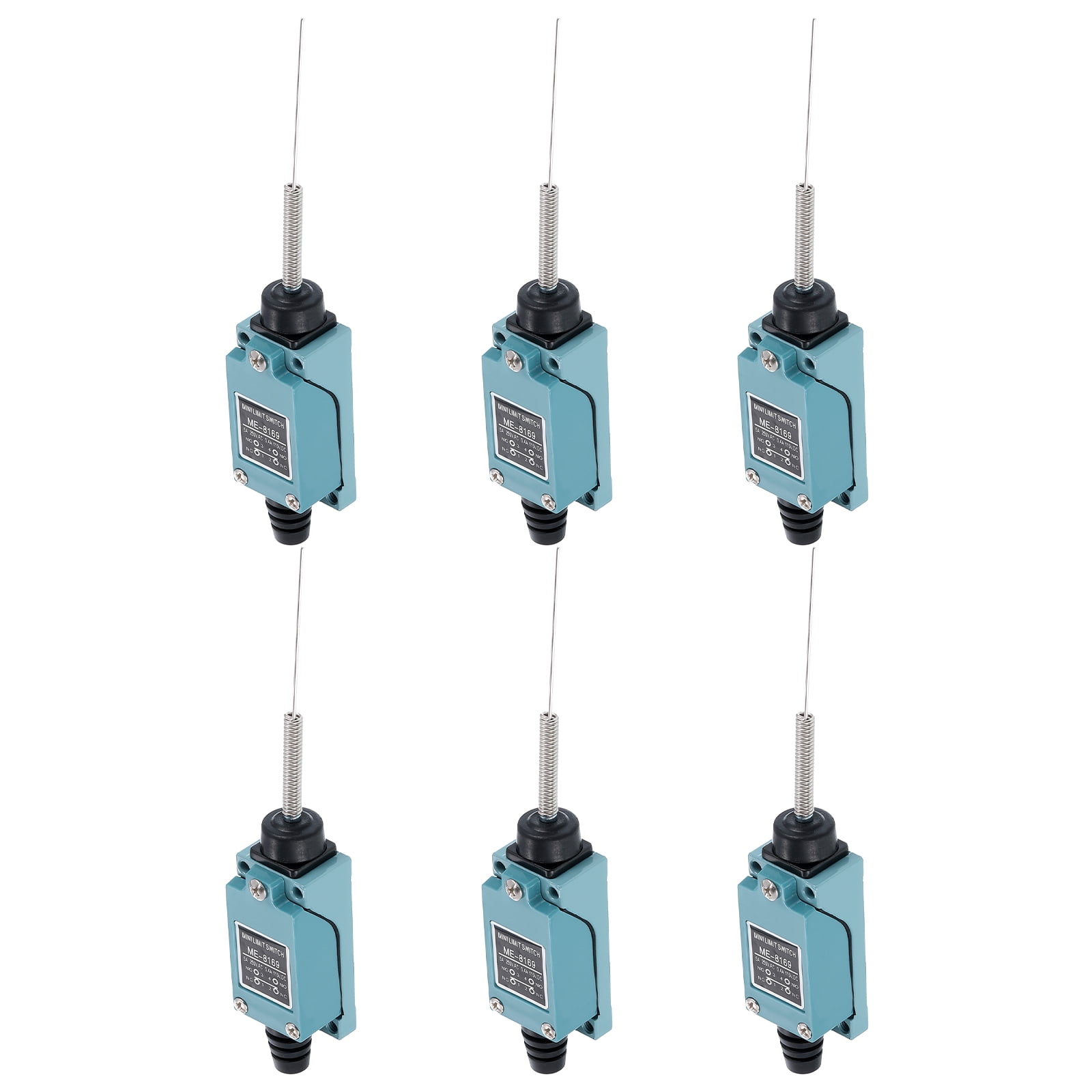 Uxcell Limit Switch Flexible Coil Spring Momentary Switch ME-8169 ...