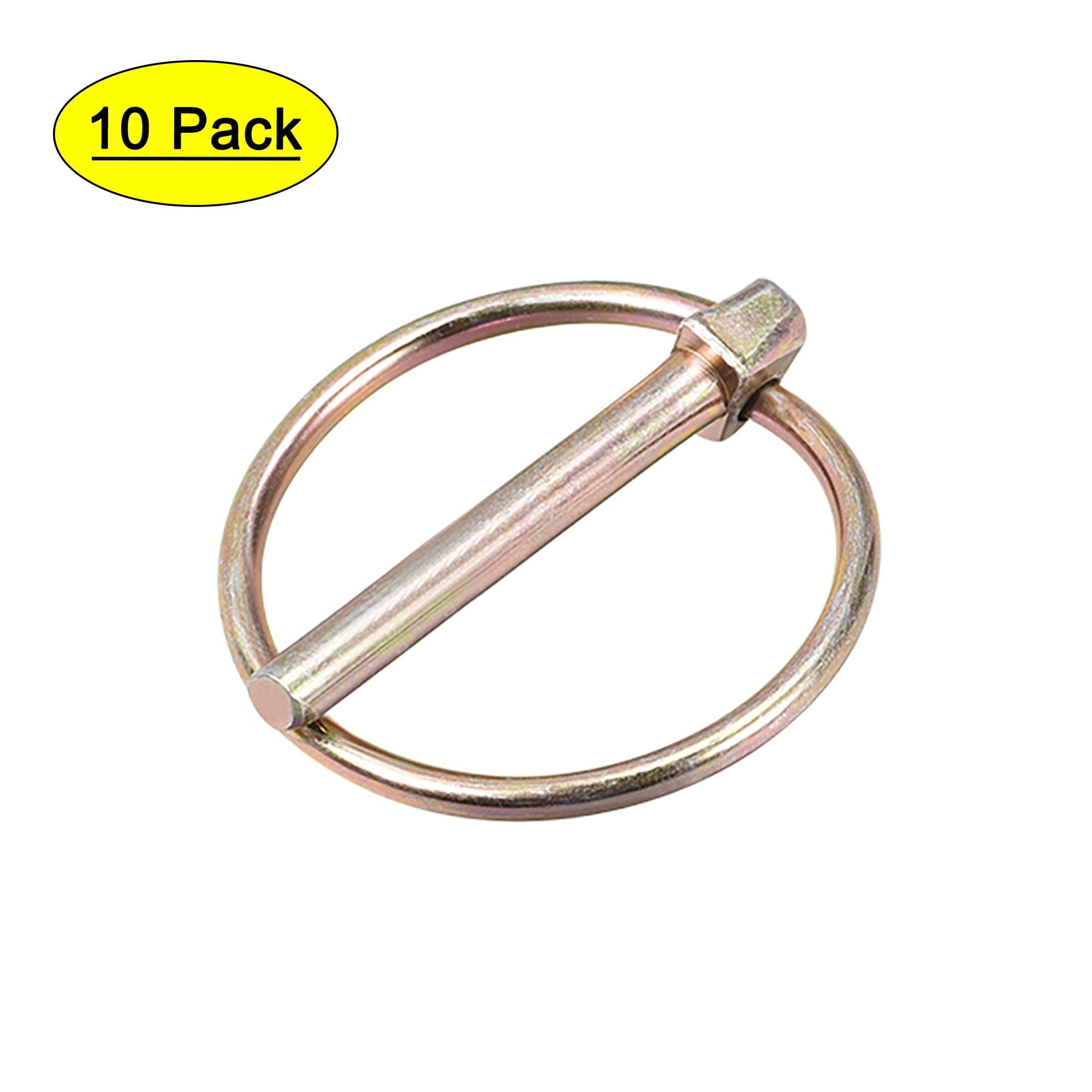 Uxcell Linch Pin with Ring 5mm x 40mm Trailer Pins Assortment Kit for ...
