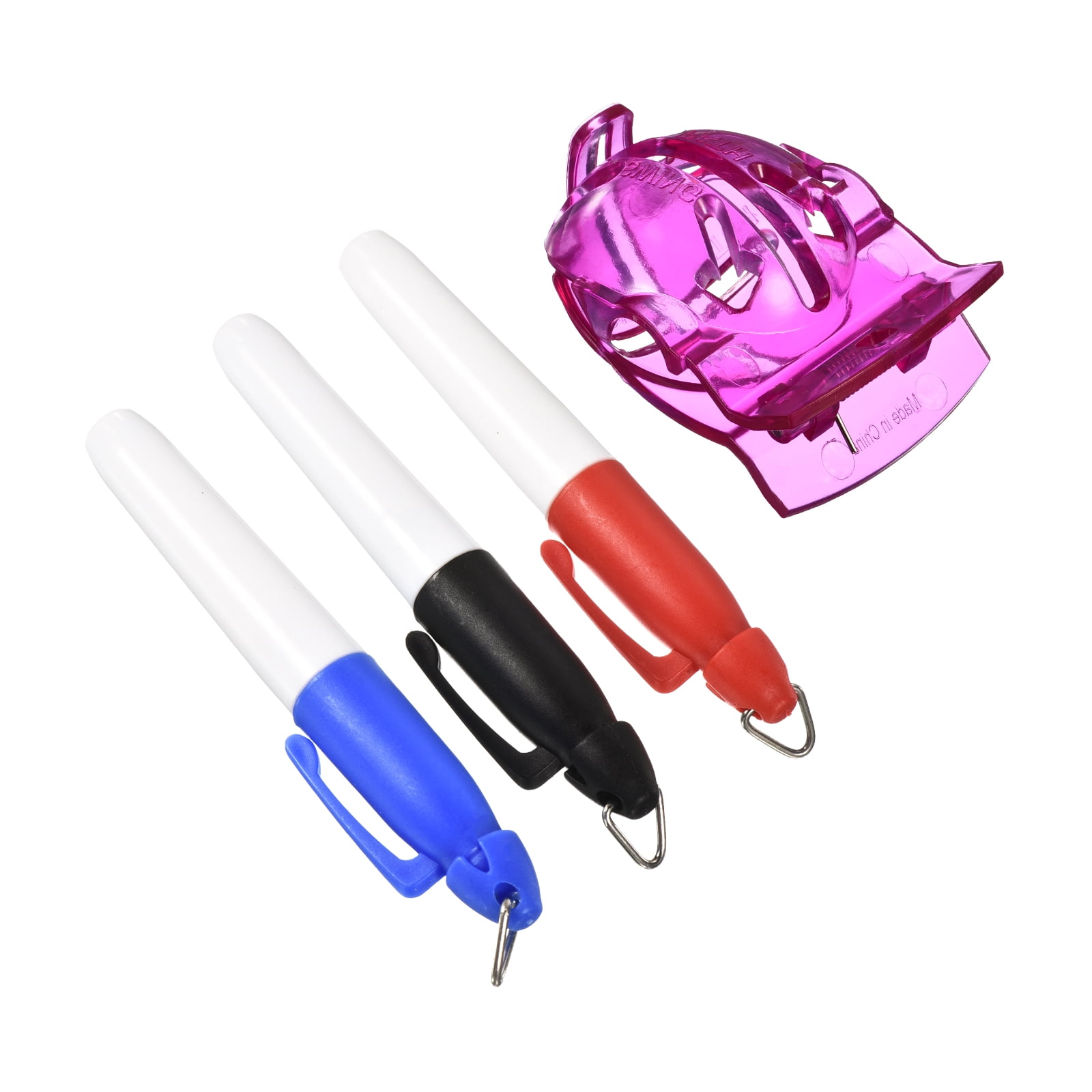 Uxcell Line Marking Drawing Stencils Marker Tool with Pens Golf Ball ...
